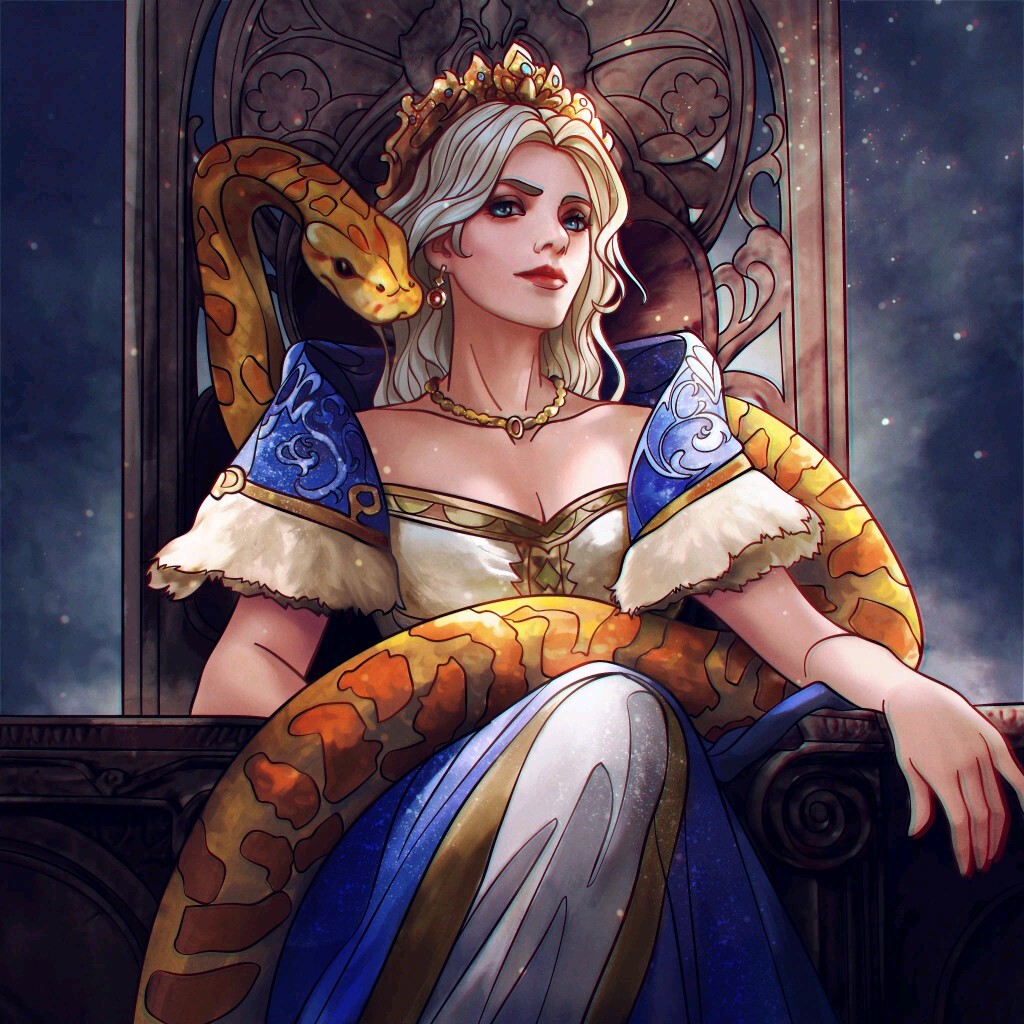 ArtStation - Queen of Snakes 🐍