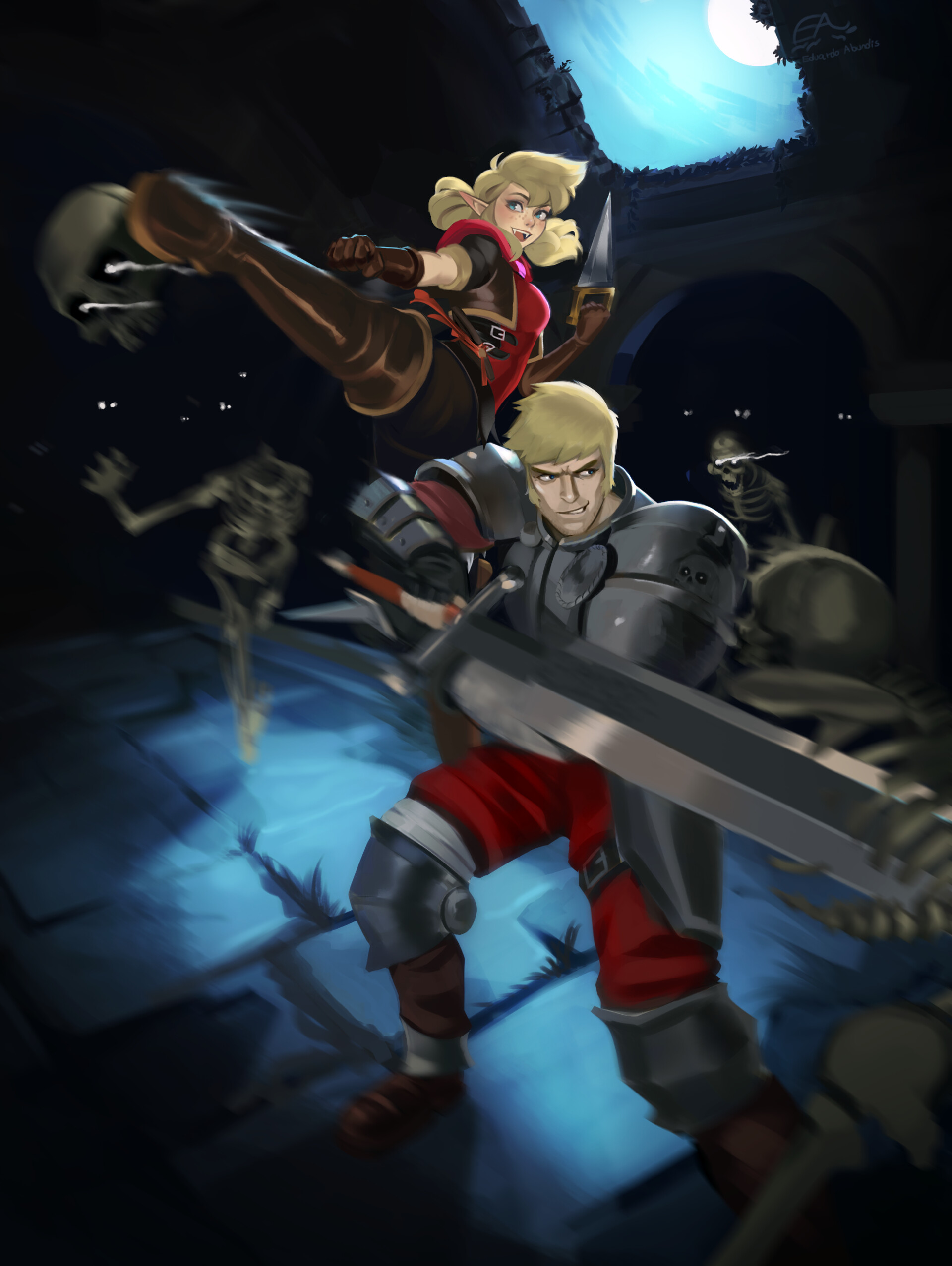 ArtStation - dnd commission