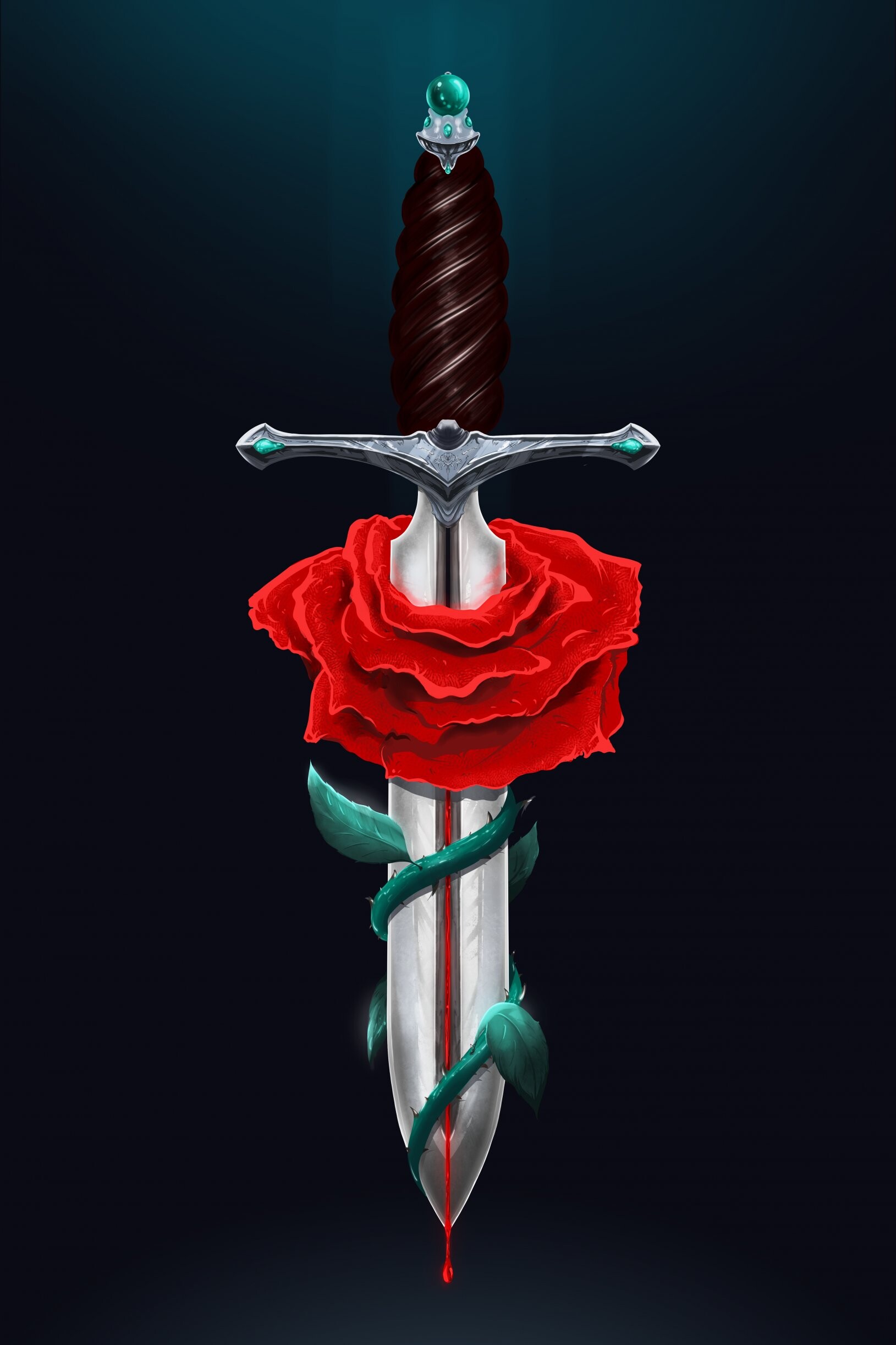 ArtStation - Blood dagger