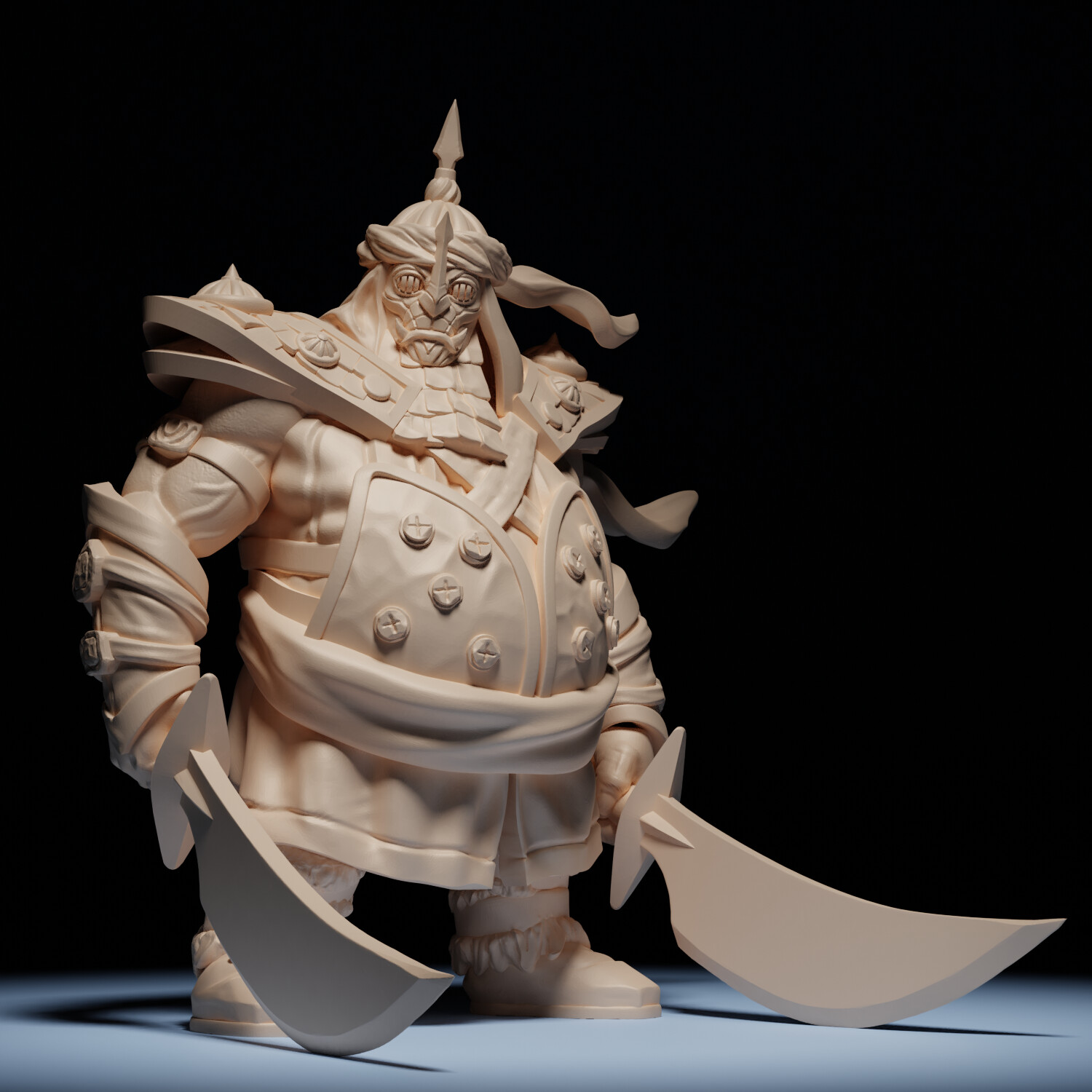 ArtStation - Persian Ogre Gluttons Pack - 3D Miniatures