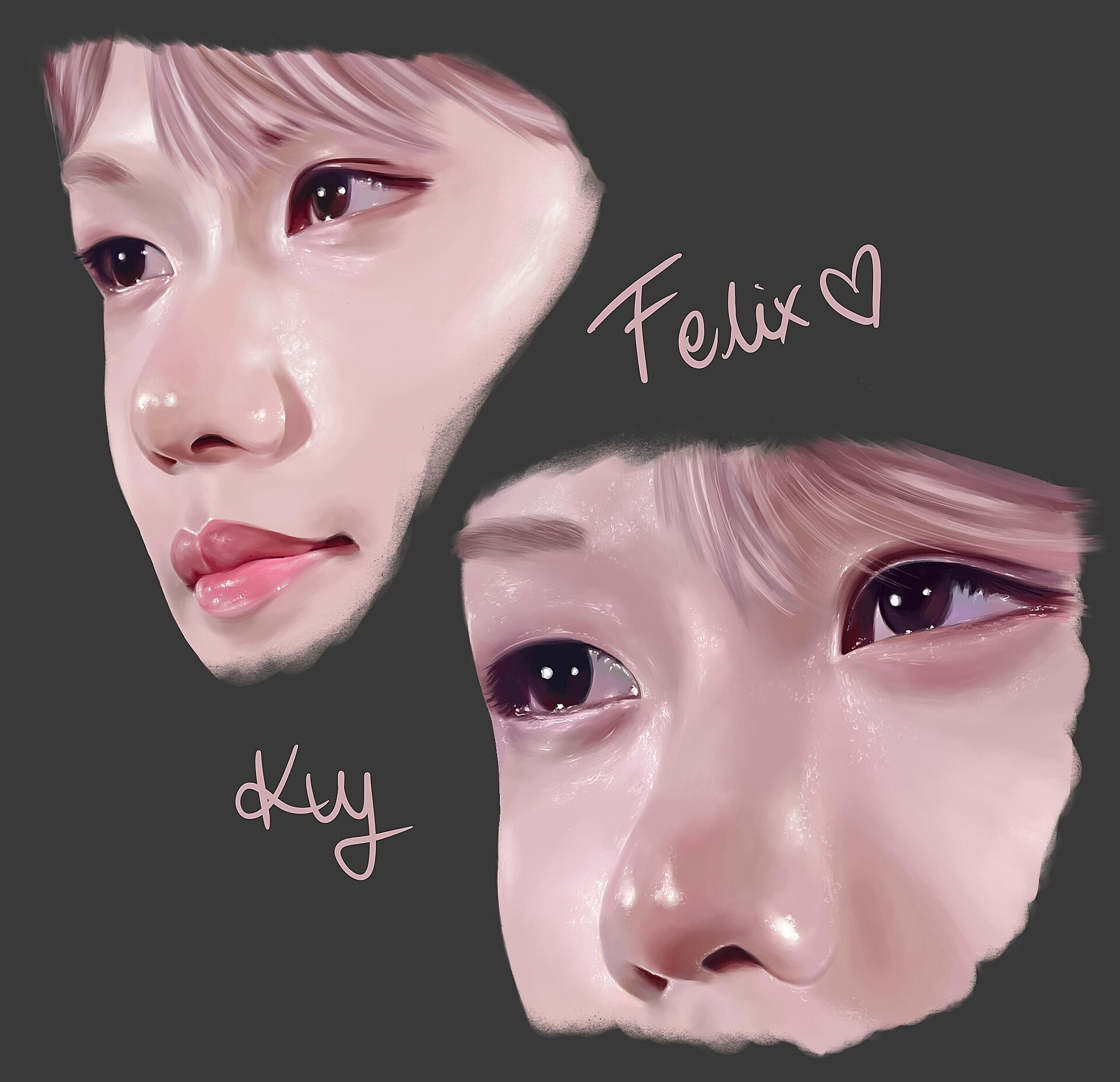 ArtStation - Felix- Eye Study