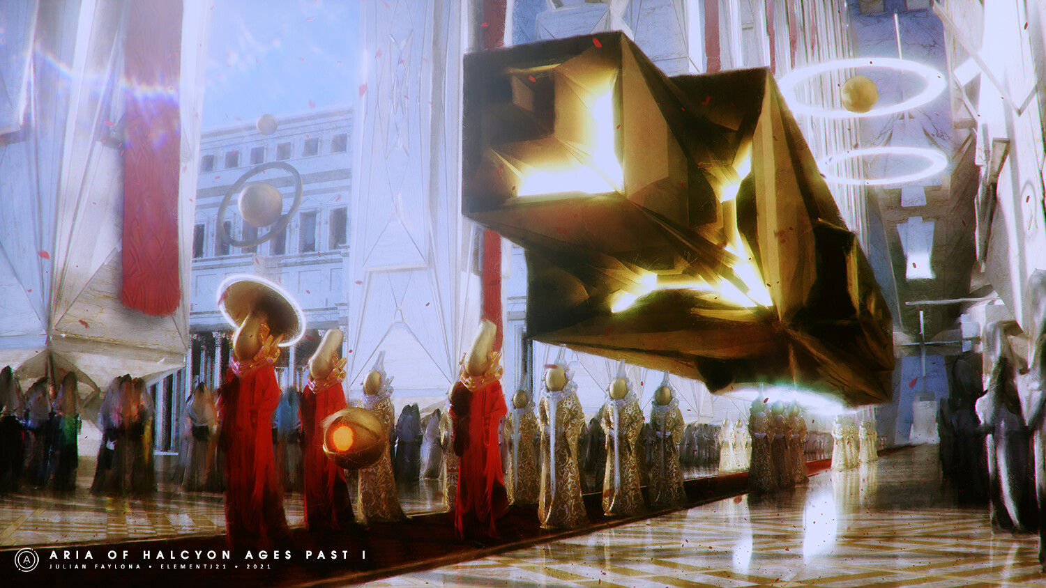 ArtStation - Aria of Halcyon Ages Past I