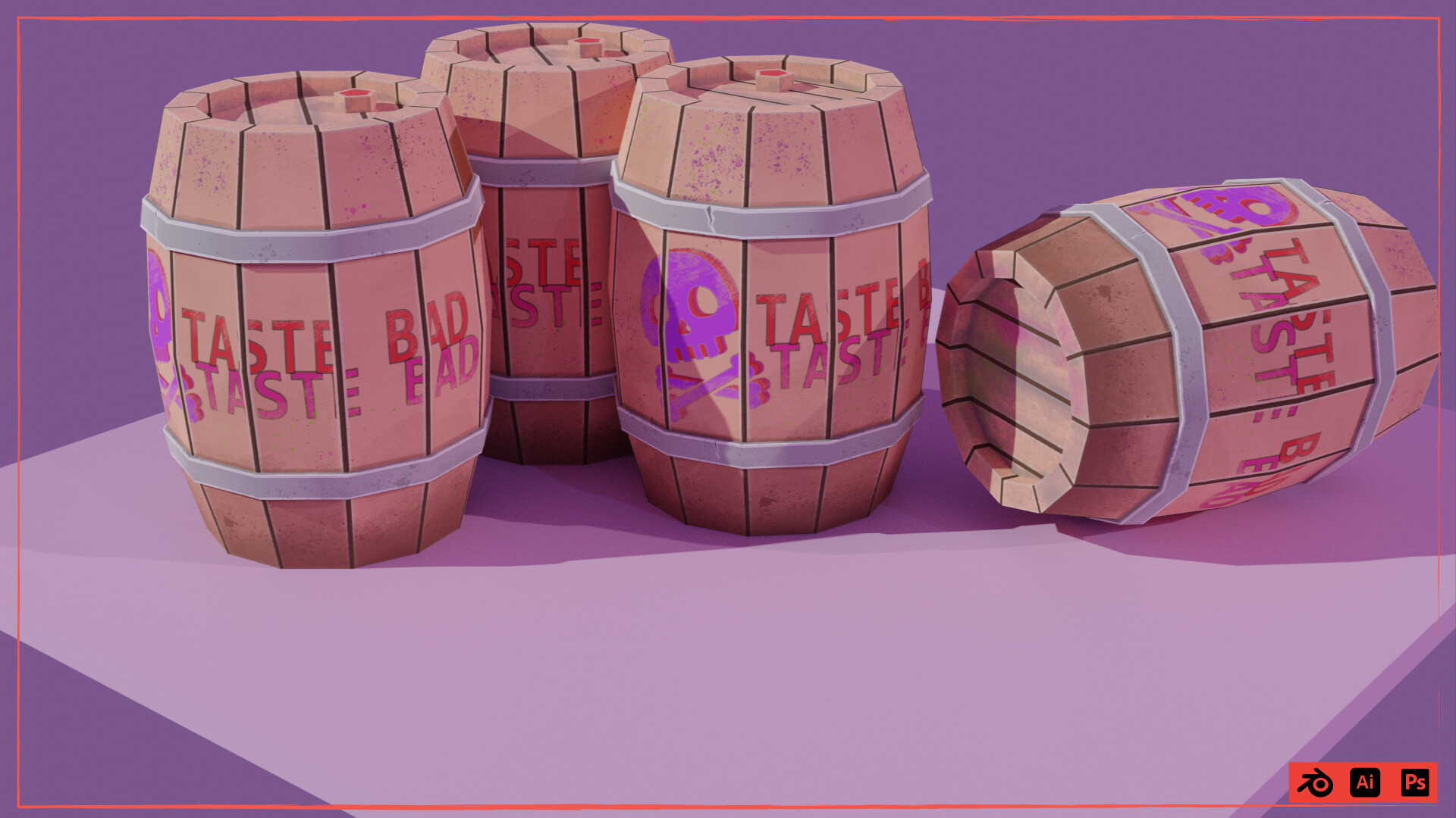 ArtStation - Toxic barrel