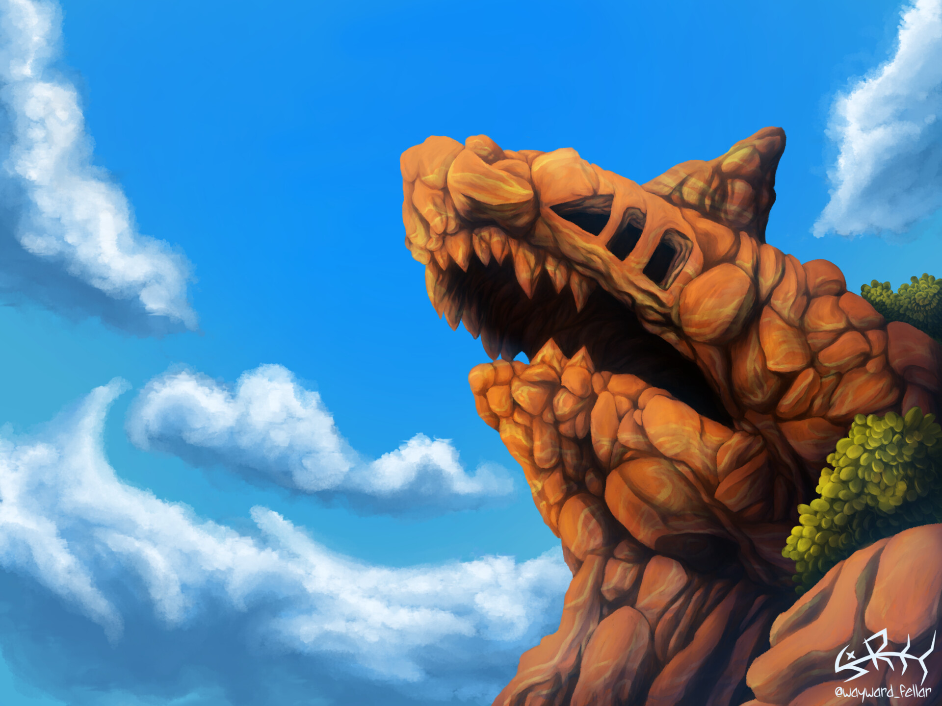 ArtStation - Sharpedo Bluff Illustrations