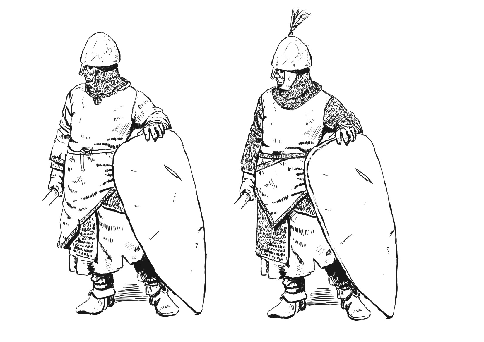 Michael Merulla - Godfrey´s Rebellion / character design / infantry