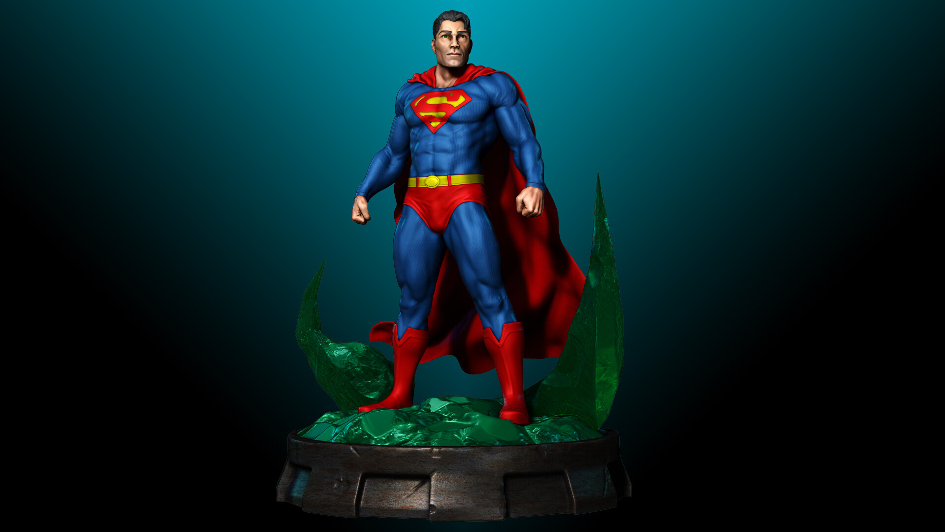 ArtStation - Superman (Kal-El) - Classic Suit
