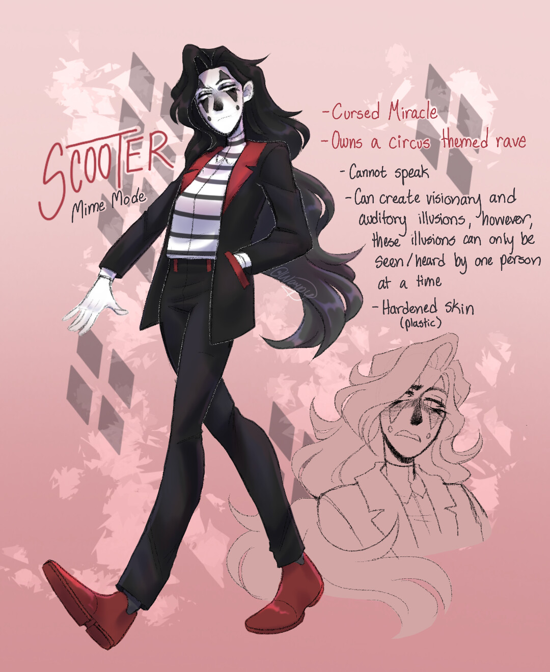 ArtStation - Scooter Reference Sheet