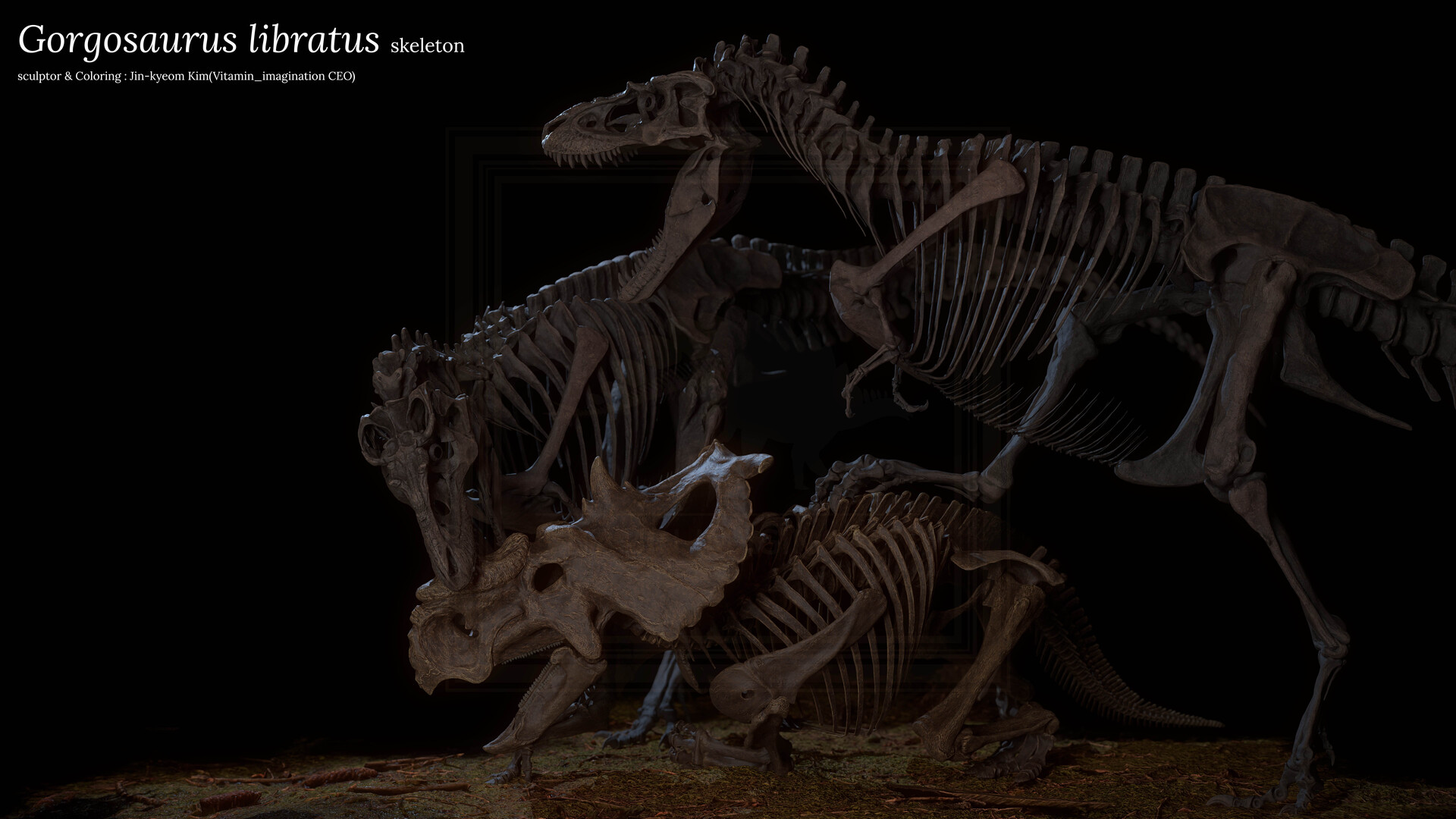 Gorgosaurus Skeleton