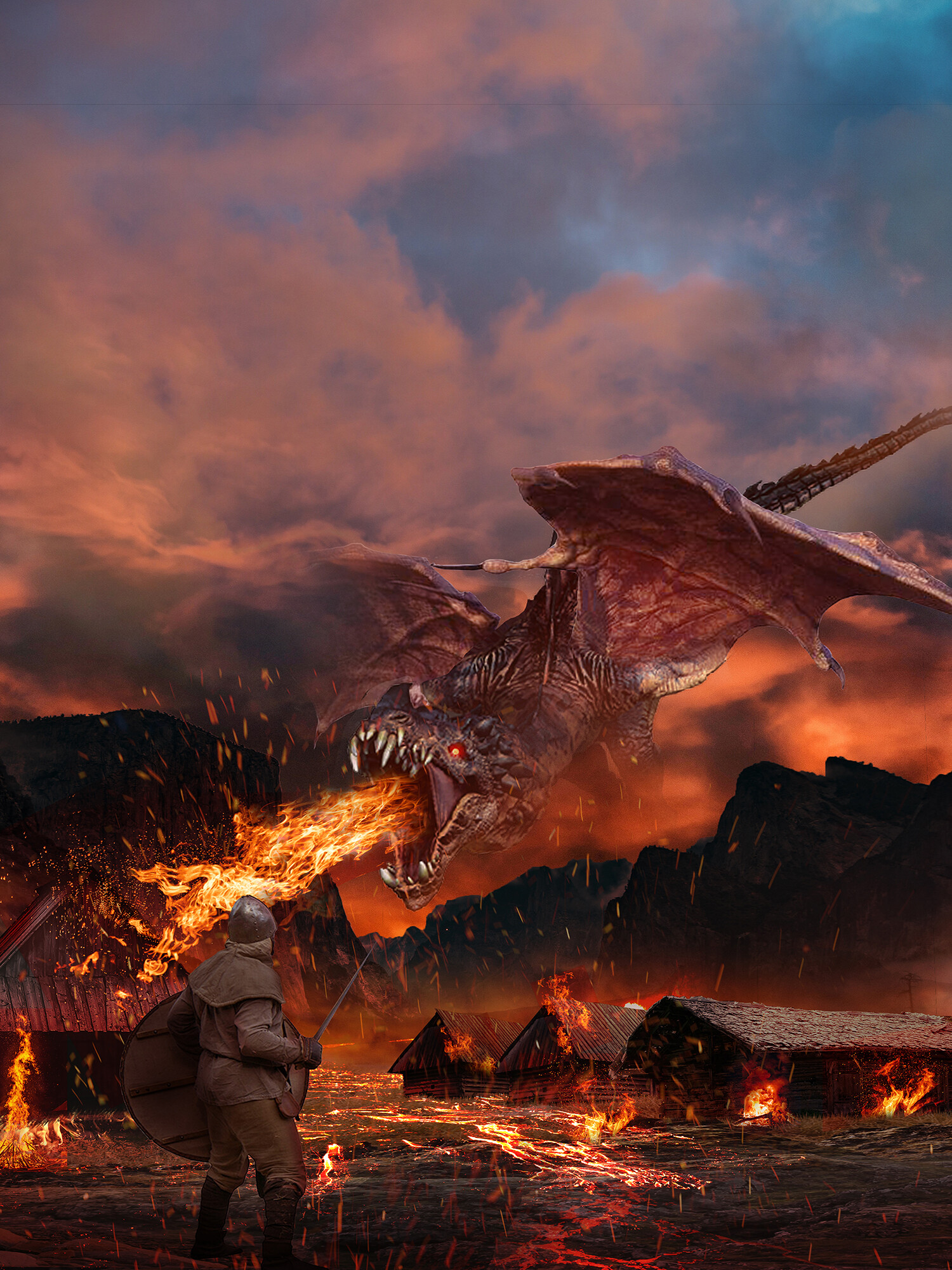 ArtStation - Dragon Fire