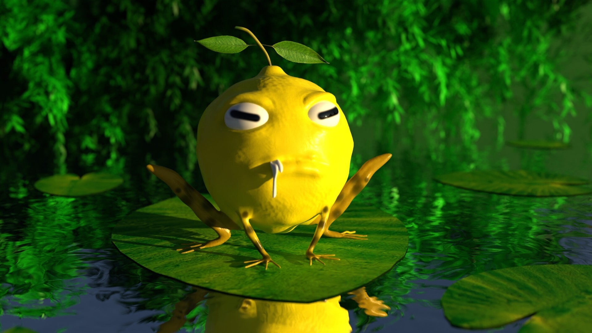 ArtStation - The Lemon Frog