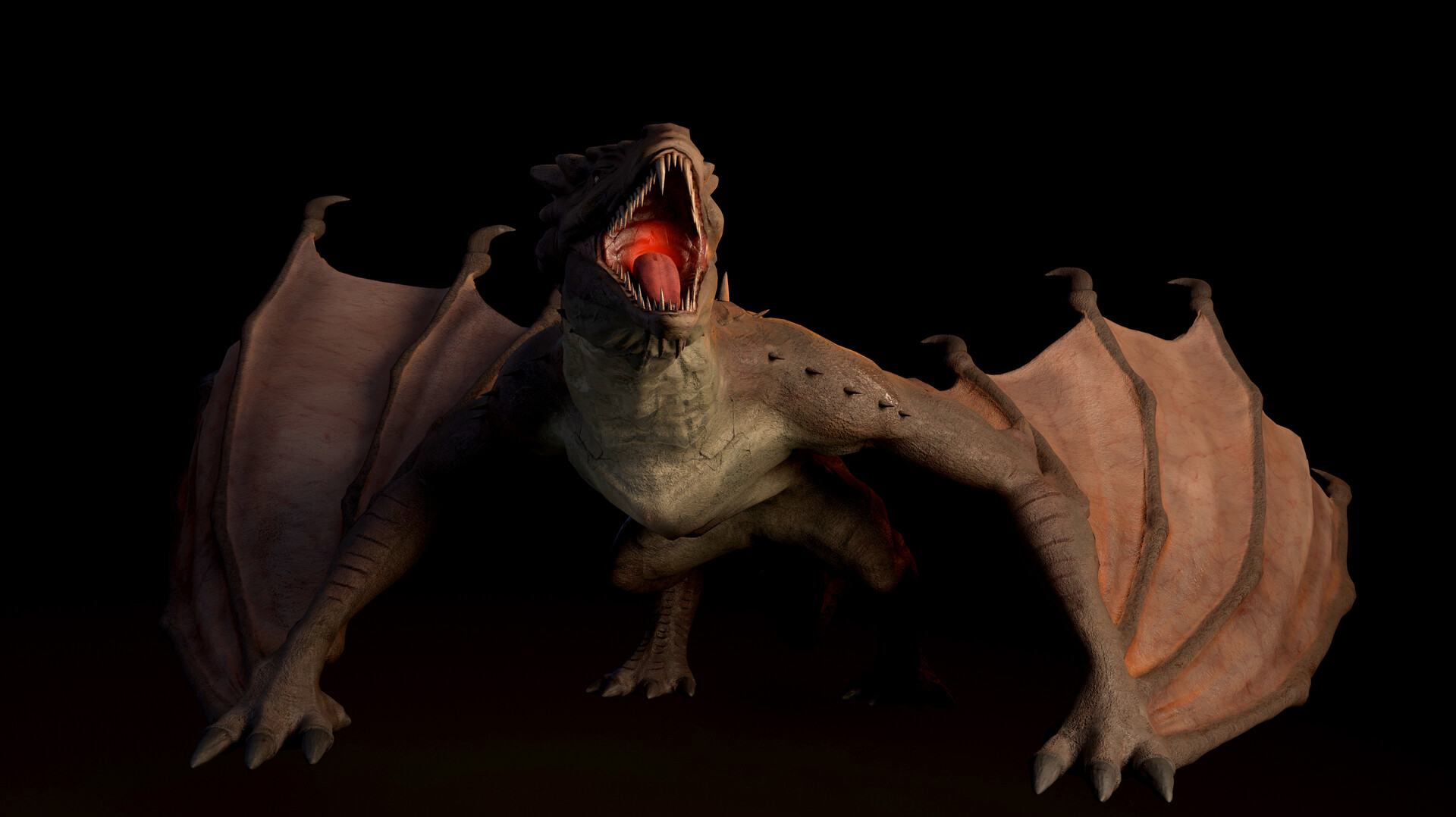 ArtStation - Fire Wyvern