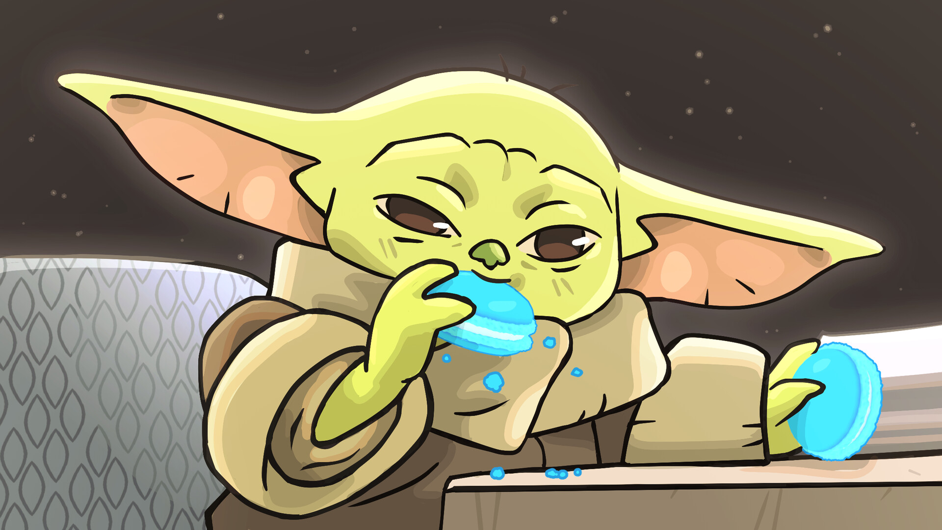 ArtStation - Grogu's Macarons