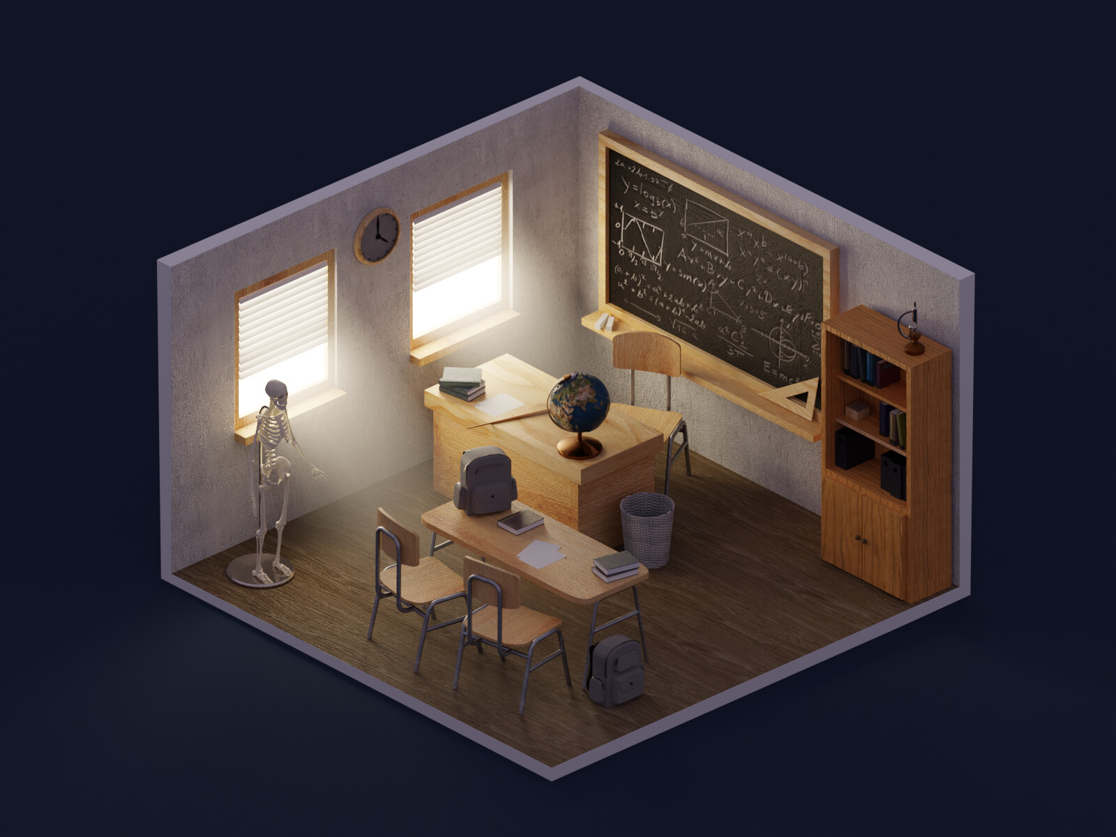 ArtStation - Class Room