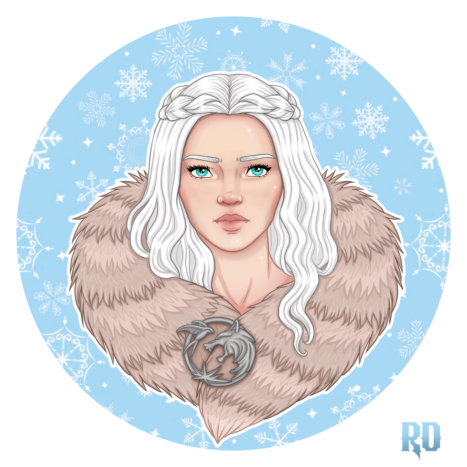 ArtStation - The Witcher Fan Art Cirilla Princess of Cintra