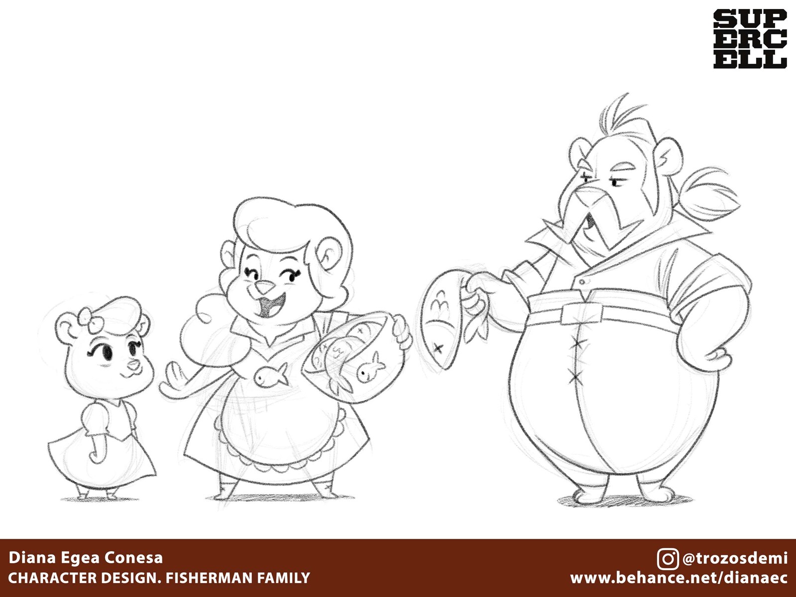 Diana Egea - Supercell - Character Design II