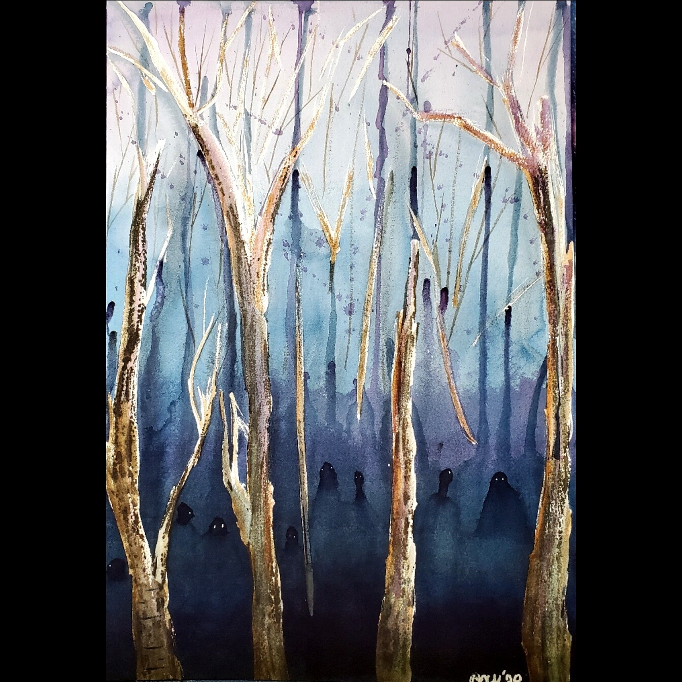 ArtStation - Forest of Eyes