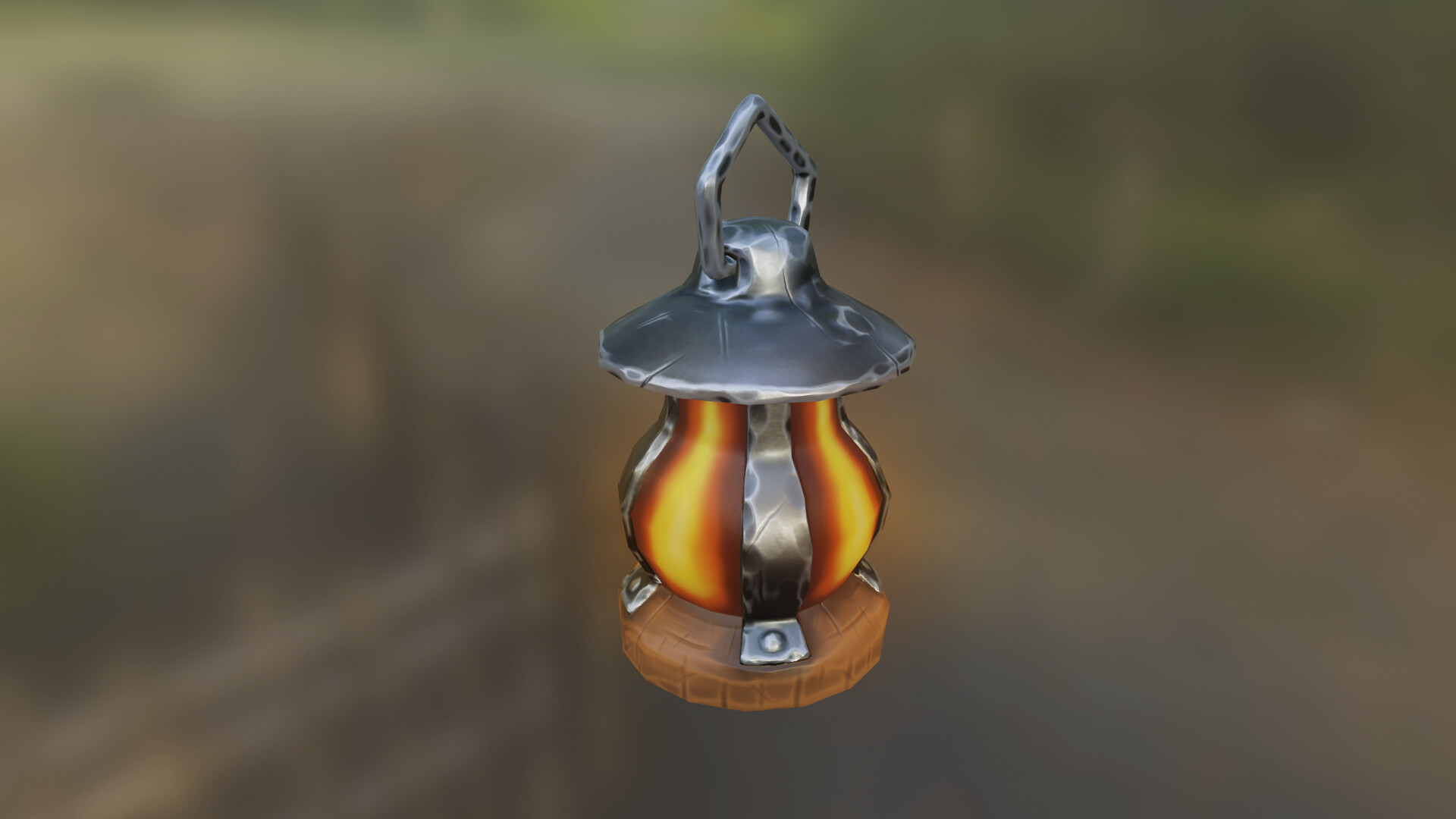 ArtStation - Stylized lamp