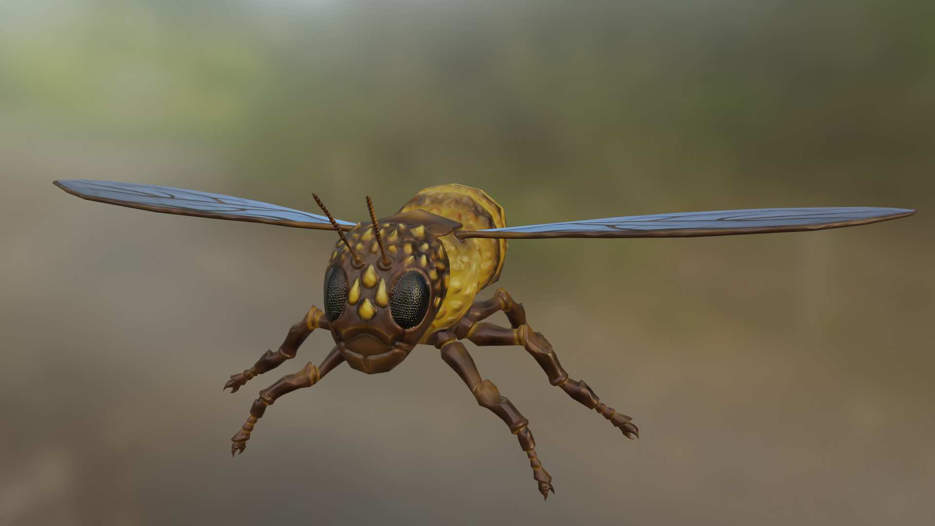 ArtStation - Stylized bee