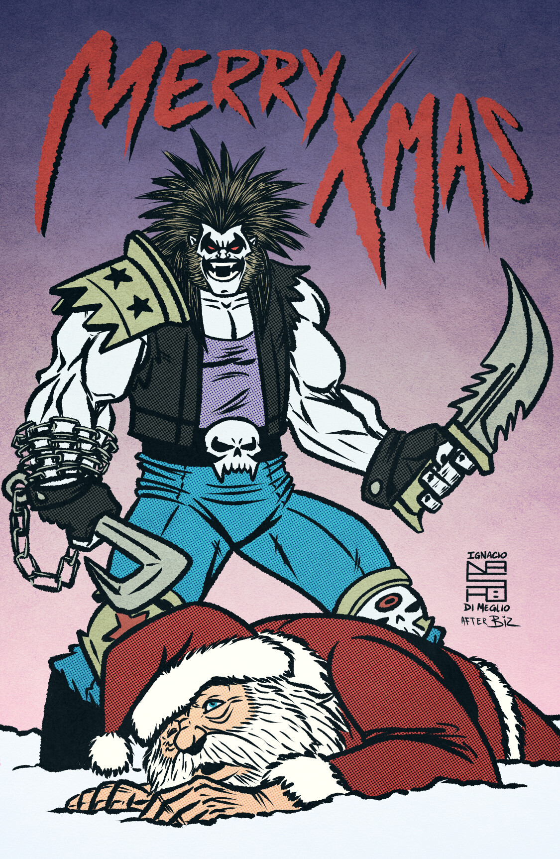 ArtStation - Lobo Paramilitary Xmas Homage