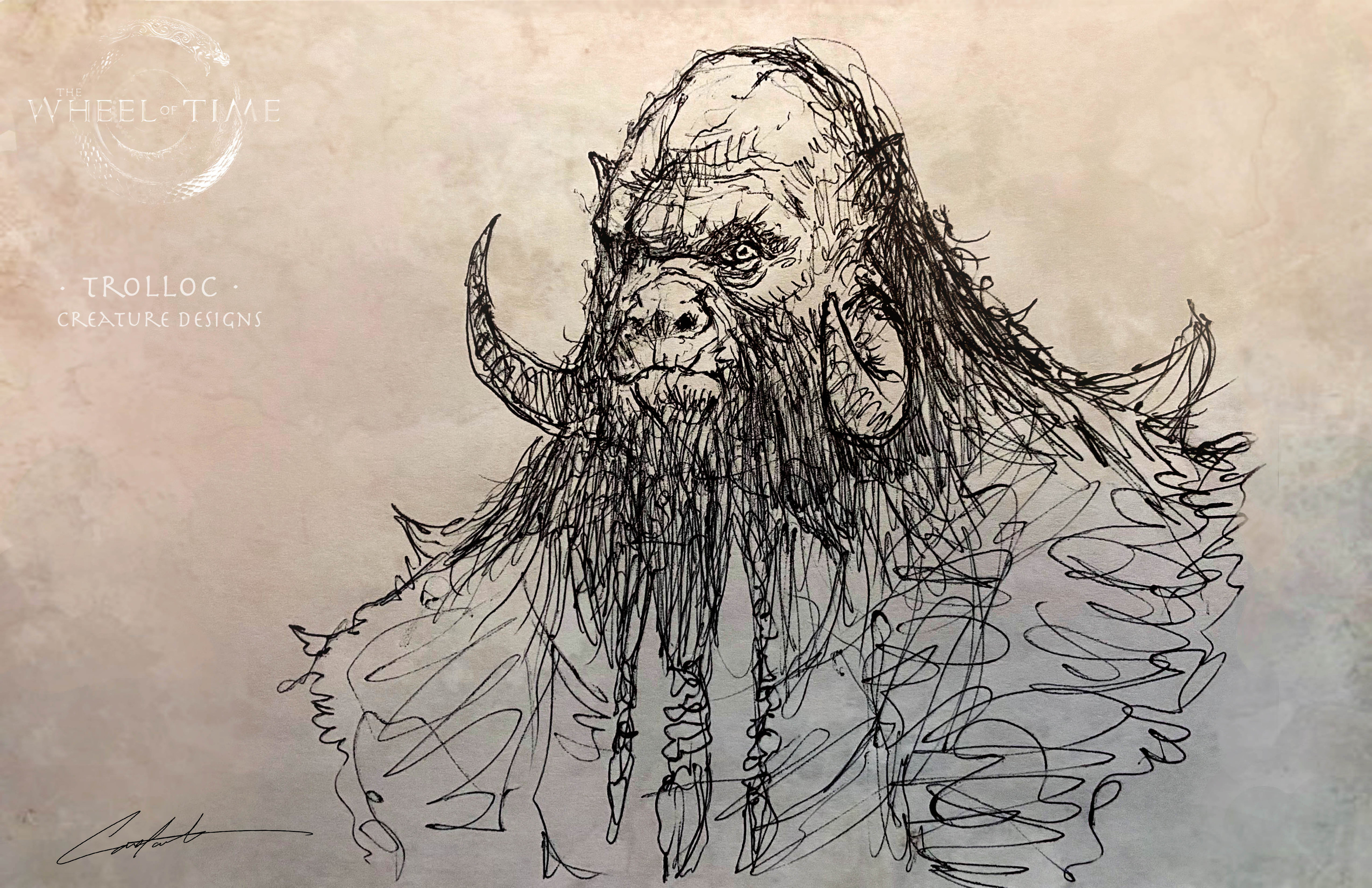Constantine Sekeris - Wheel Of Time Trolloc Creature Designs