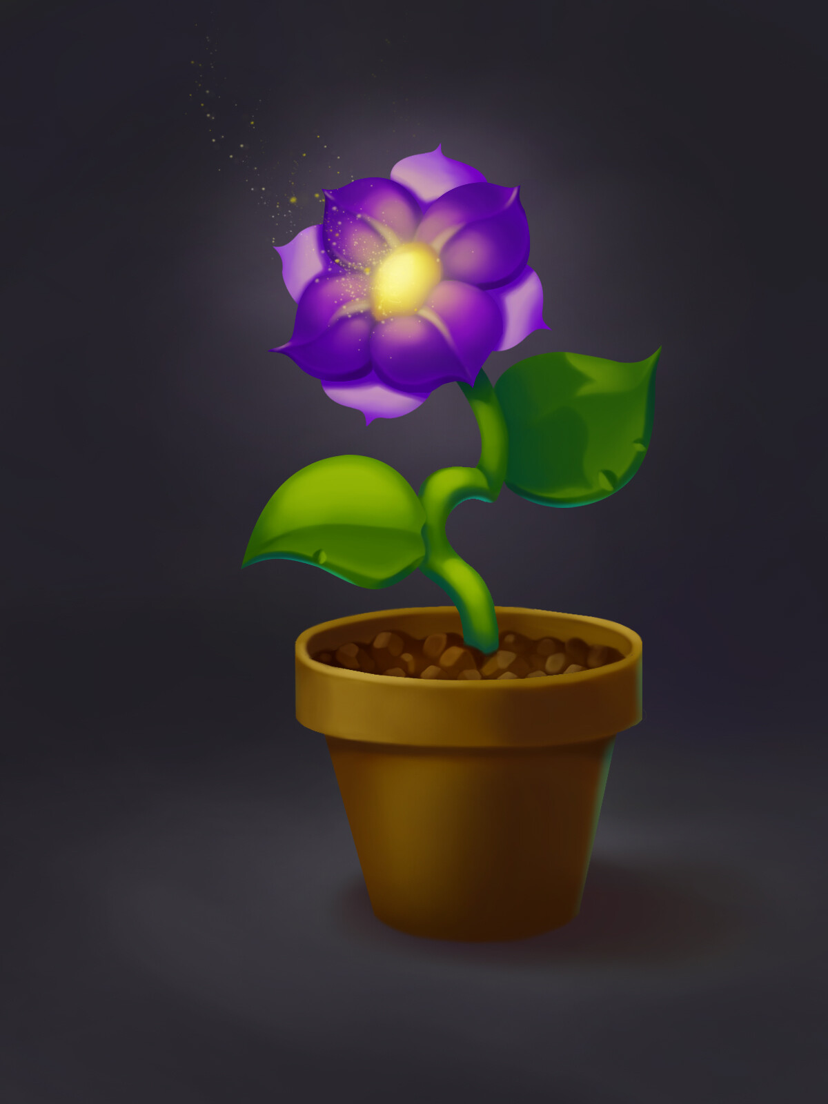 ArtStation - magic flower