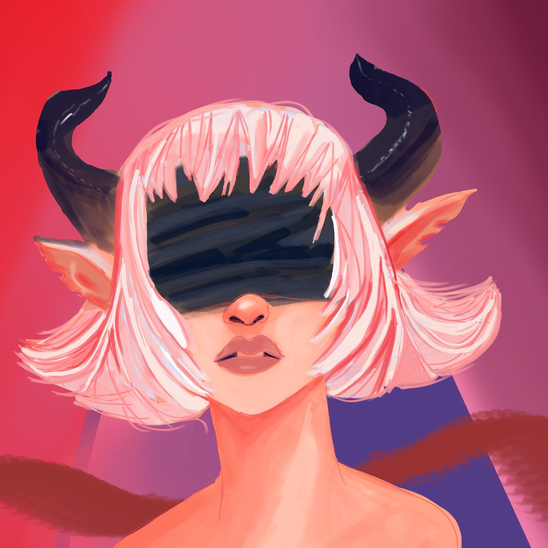 ArtStation - The devil and beauty