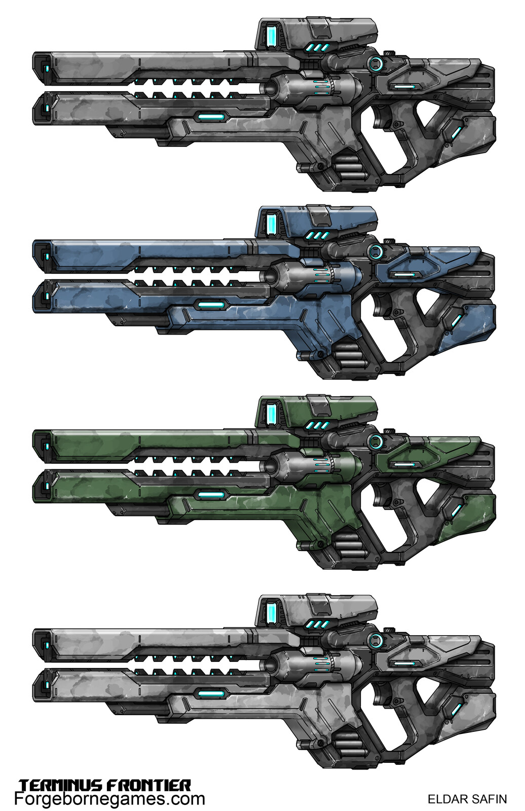 Eldar Safin - Terminus Ftontier - Sniper Railgun