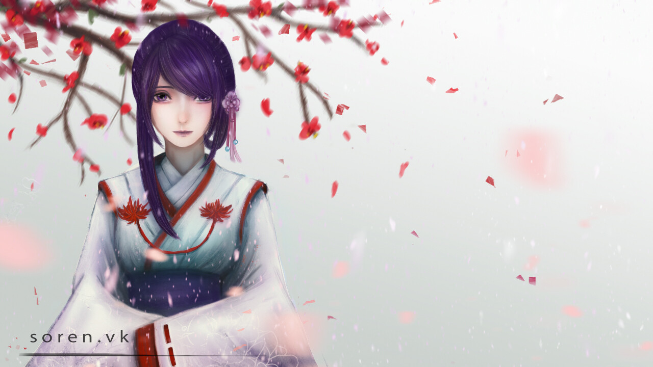 ArtStation - Saika - waiting for you