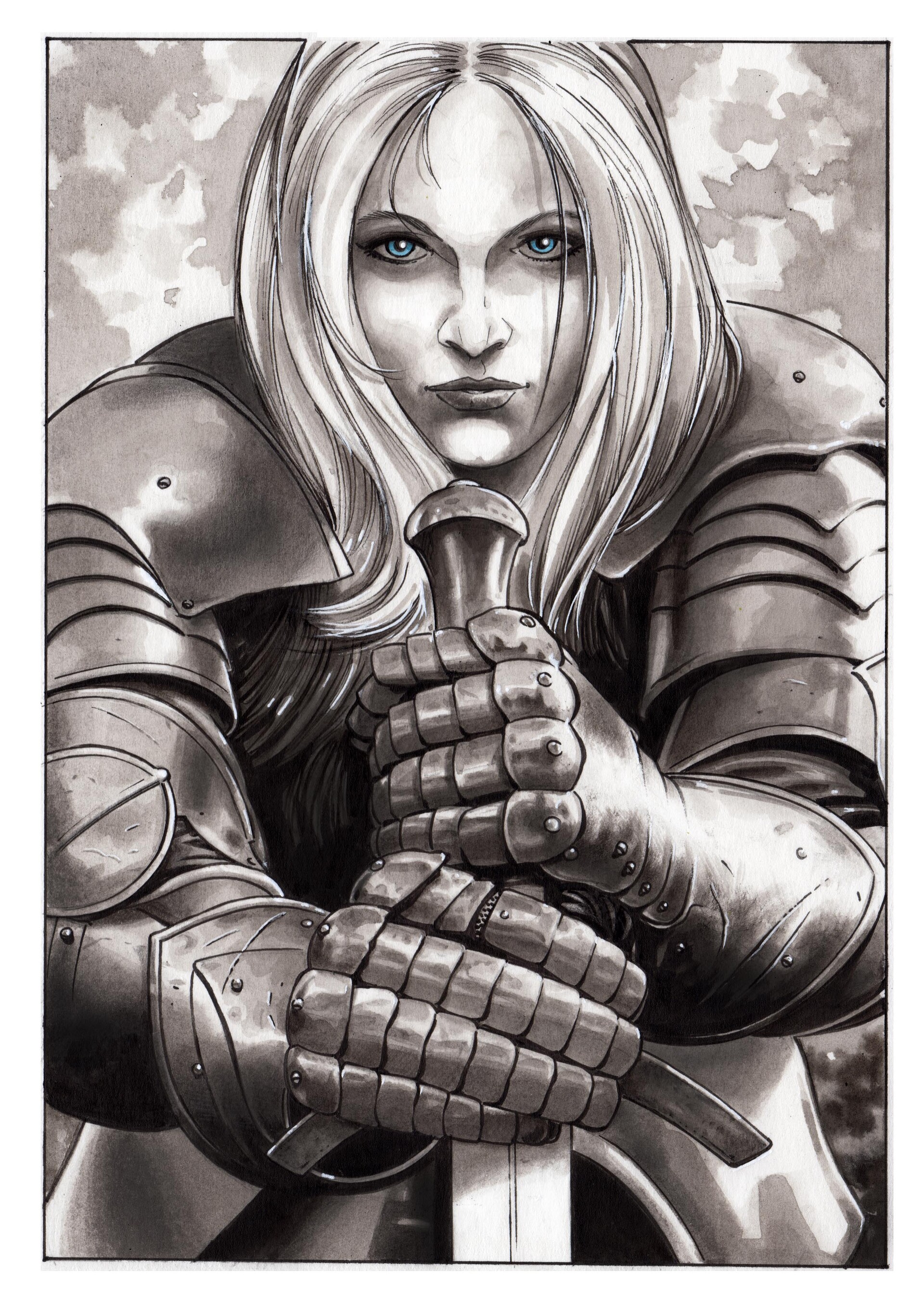 ArtStation - She warrior