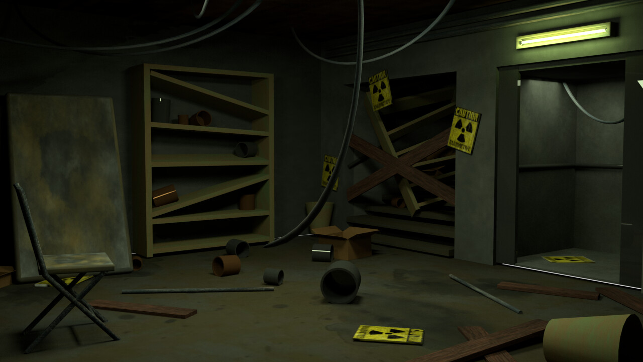 ArtStation - Post apocalyptic floor