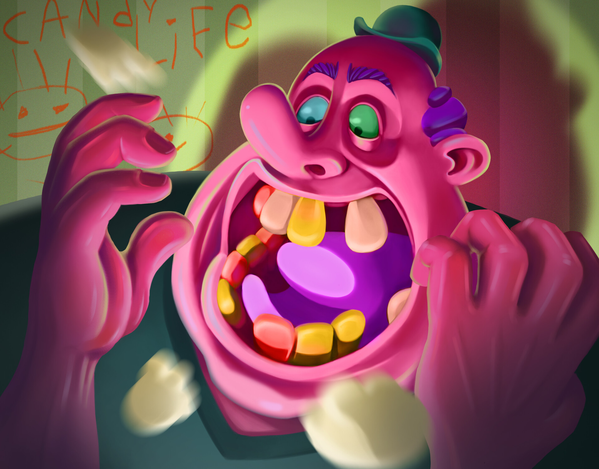 La Candy Characters Gimme Me Candy Please By La Artist322 - Fur