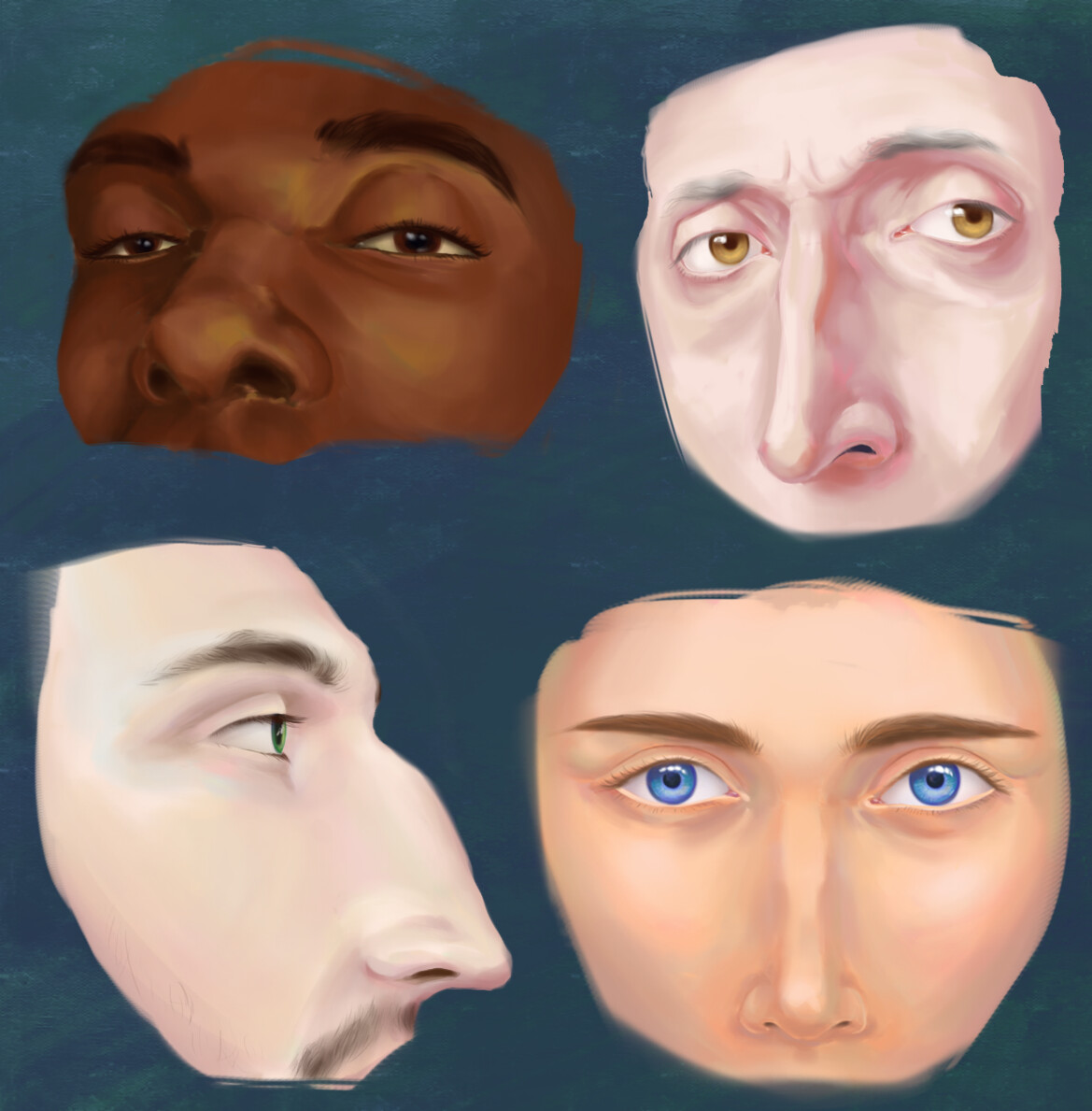 ArtStation - Face to face