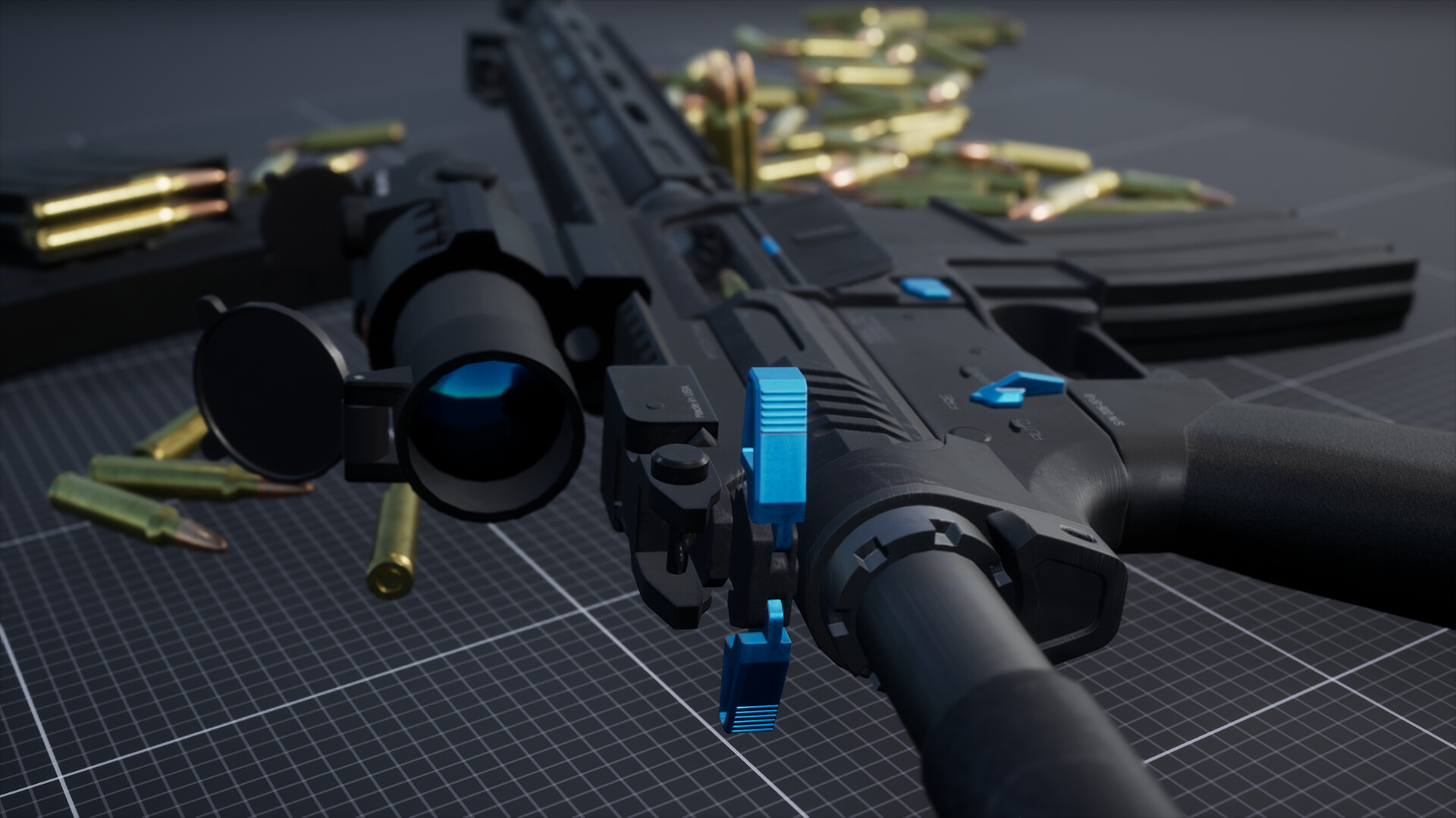 ArtStation - Game Ready Assault Rifle