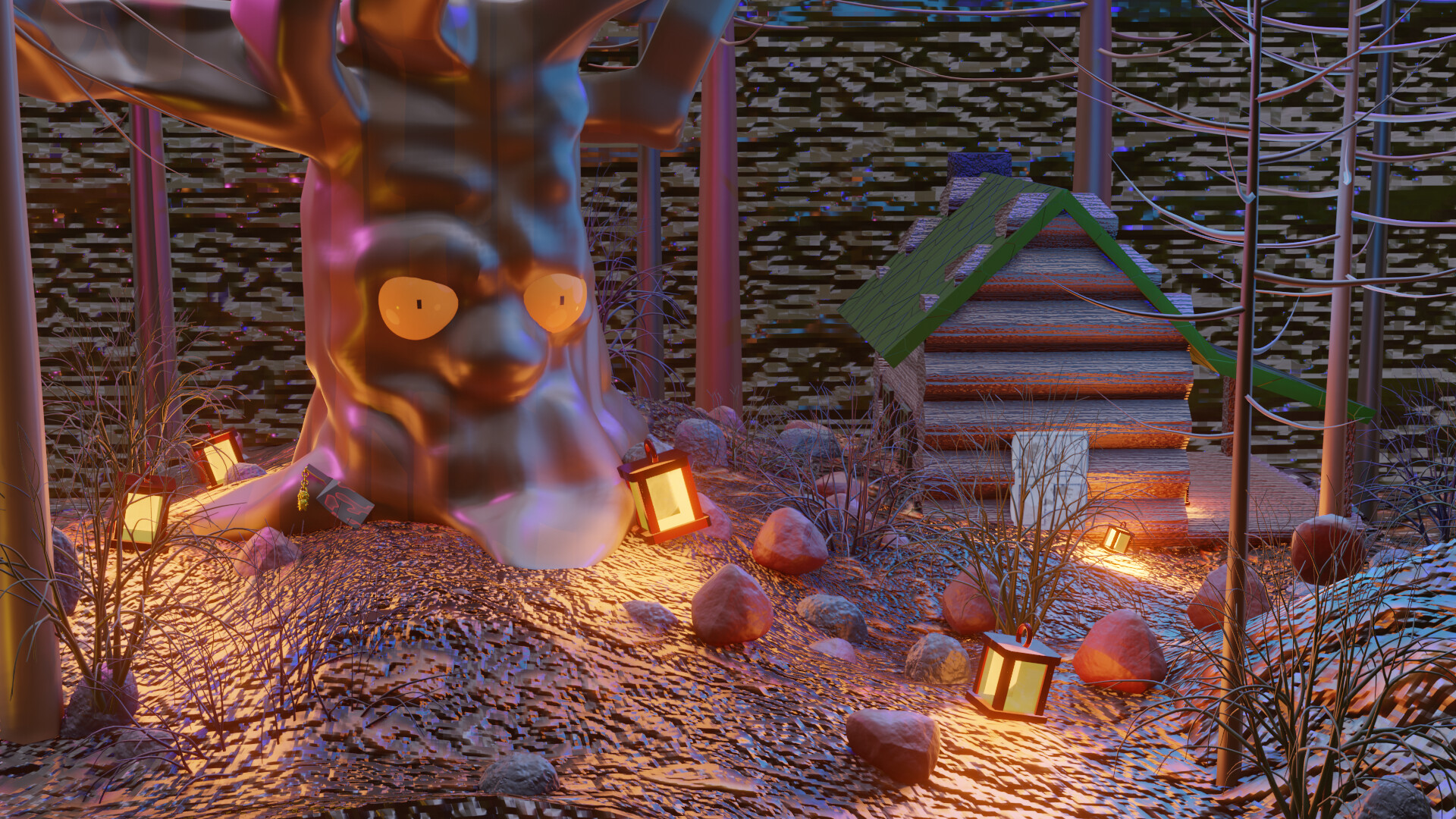 ArtStation - Haunted Forest