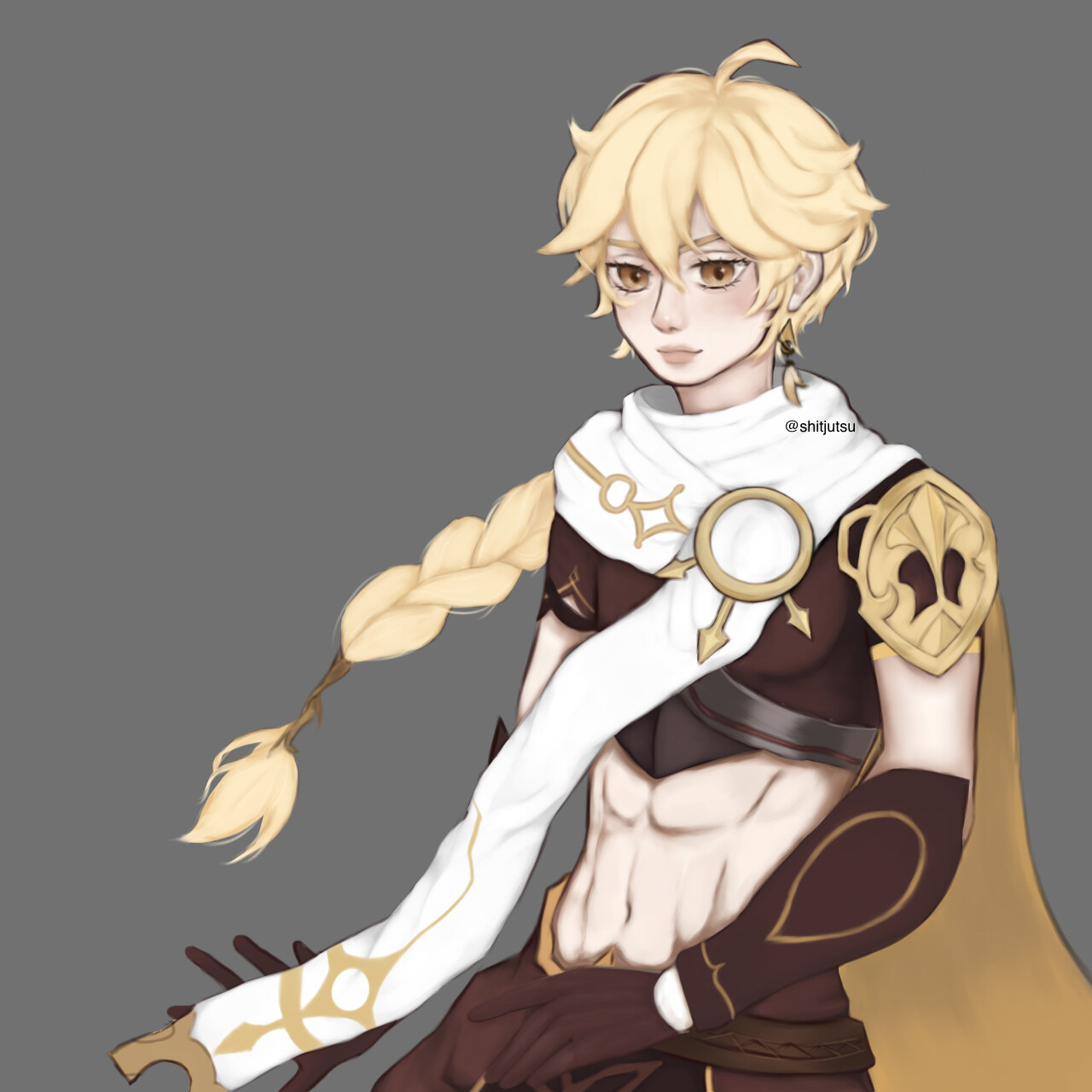 ArtStation - Genshin Impact Aether Fan Art