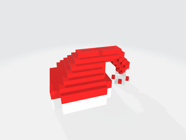 ArtStation - A rotating Christmas hat