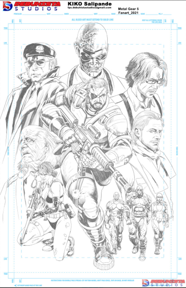 metal gear coloring pages