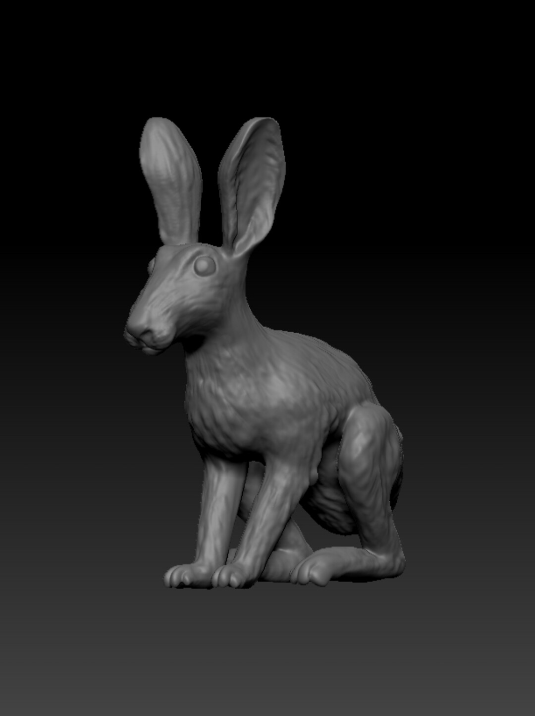 ArtStation - ЗD sculpt Hare