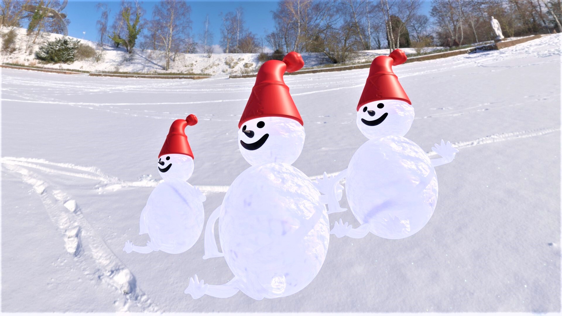 ArtStation - Christmas X-MAS Ice Character High Poly