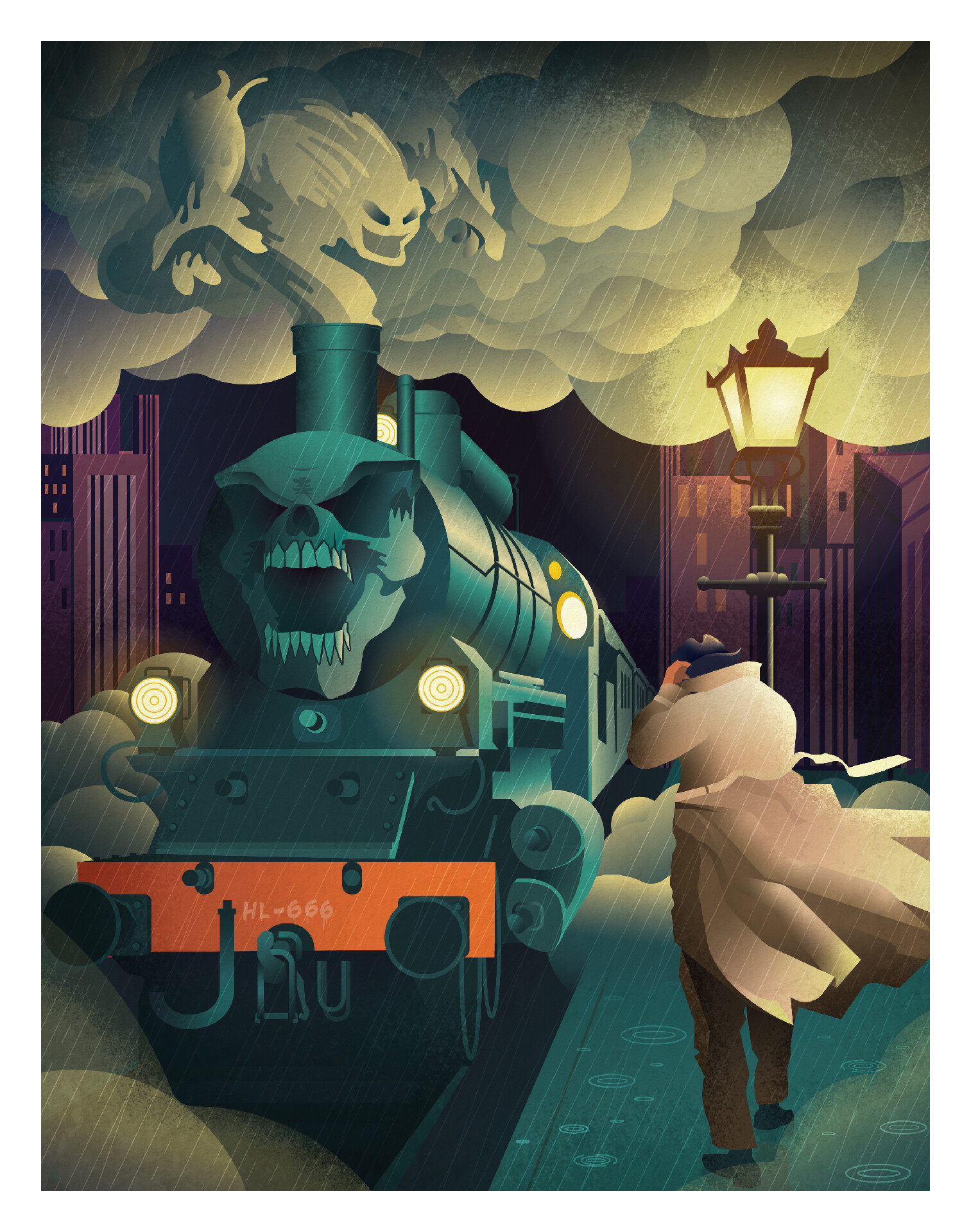 ArtStation - Ghost train