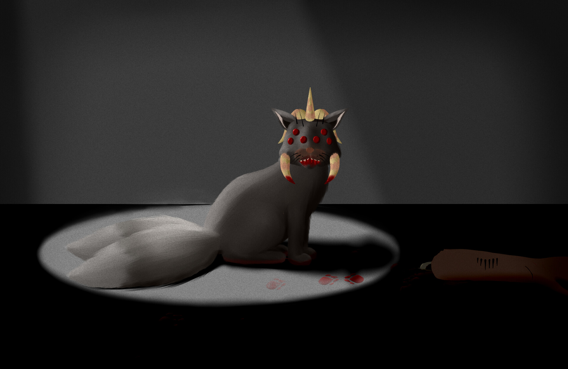 ArtStation - Alien cat