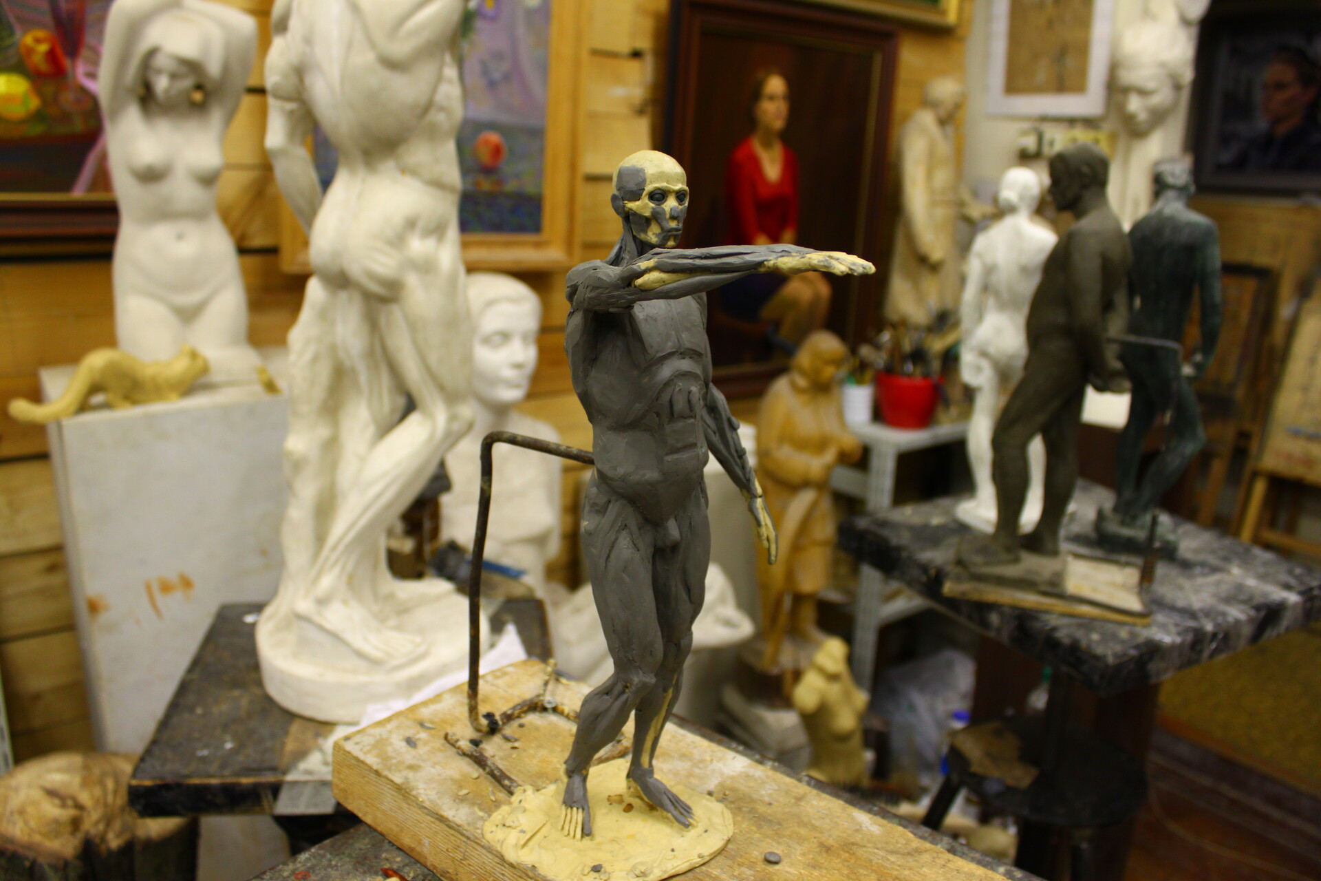 Ruslan Sokolov - Anatomy study. Part two: 50 shades of gray muscles