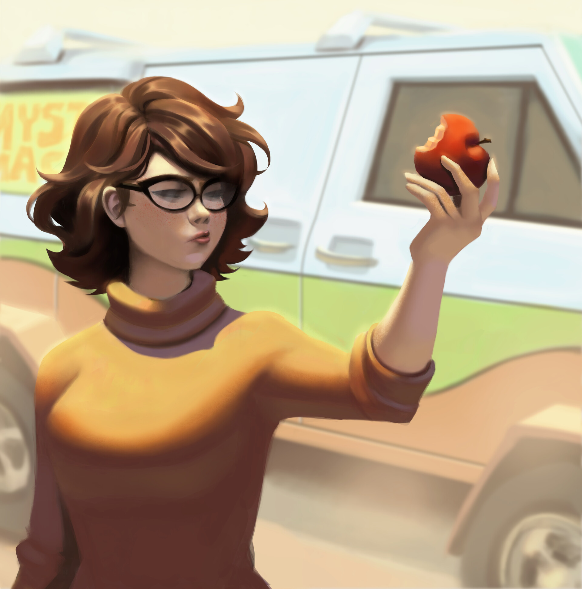 ArtStation - Velma - Rendering practice