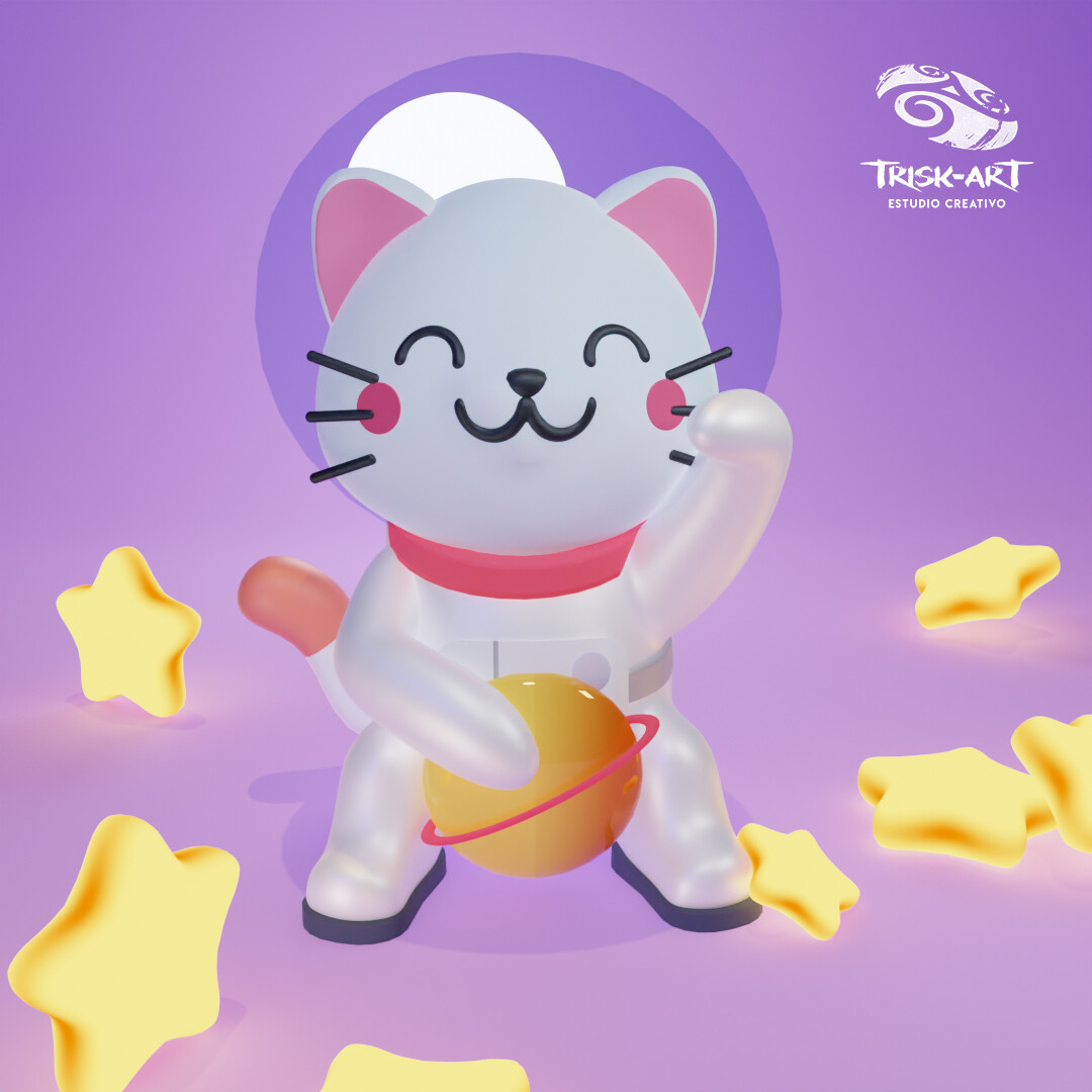 ArtStation - Space Cat