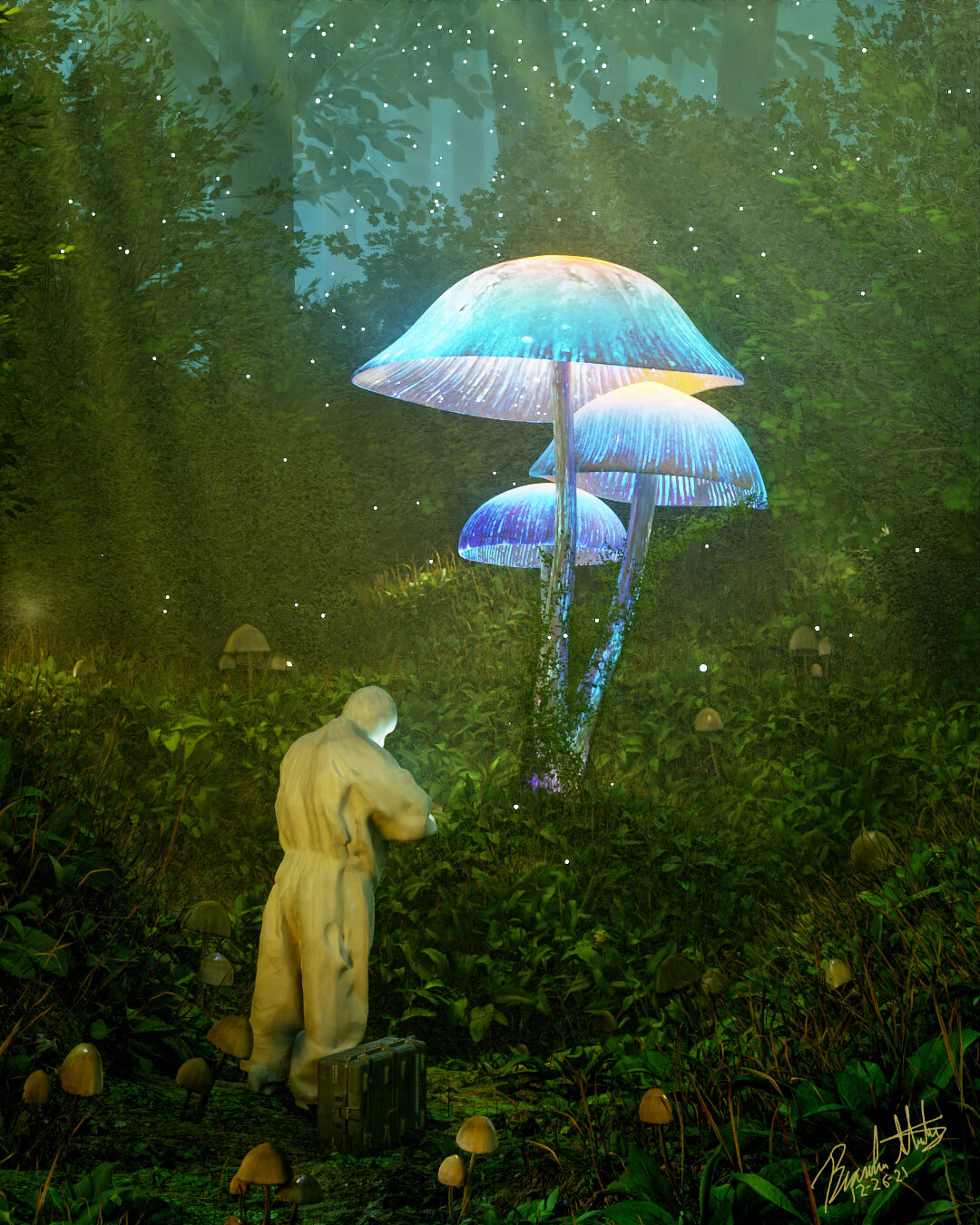 ArtStation - Magic Mushrooms