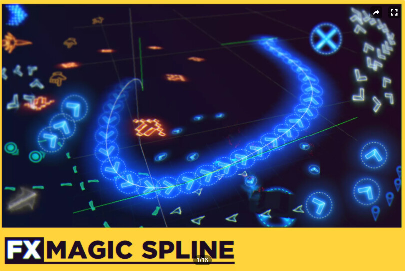 ArtStation - FX Magic Spline