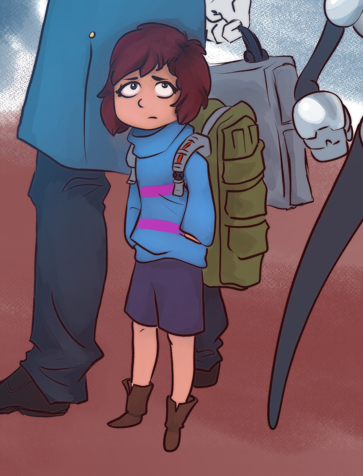 Gus Van - Undertale Crossover