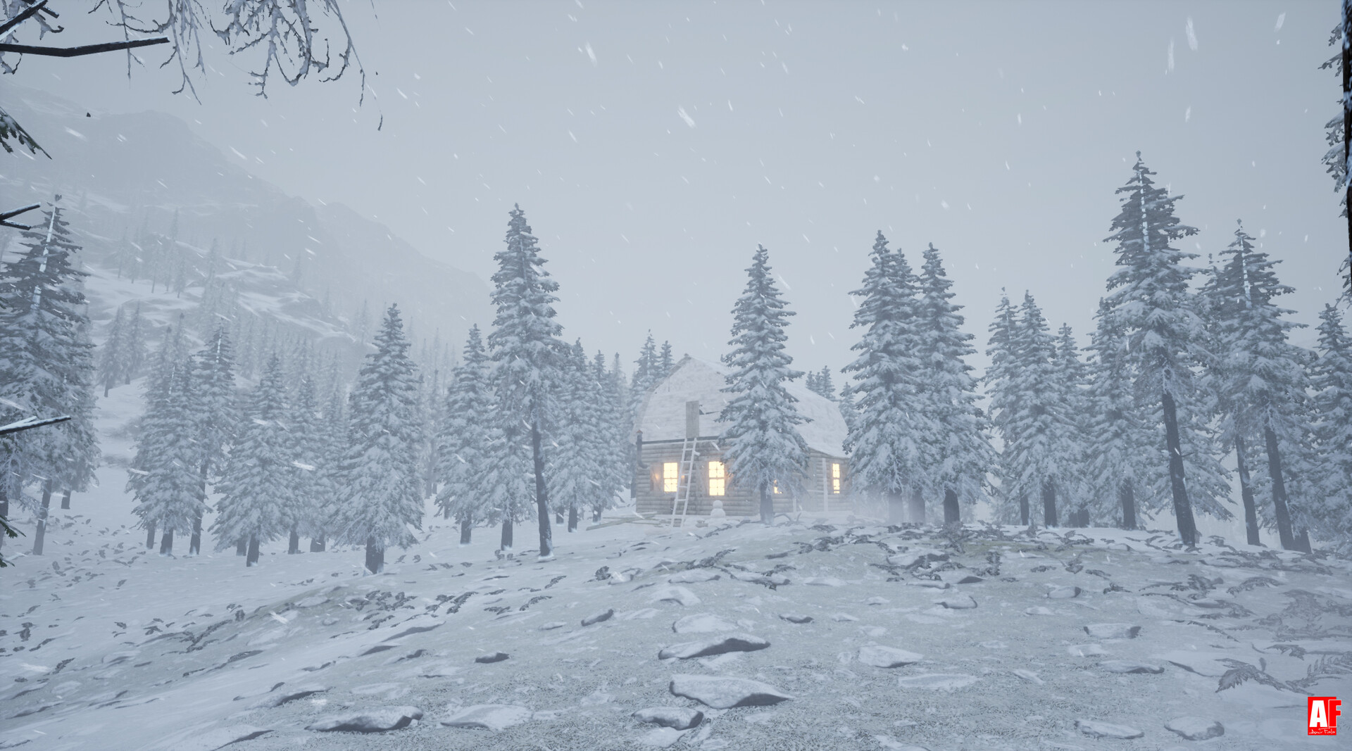 ArtStation - Unreal Engine 4.27 Mountains with Snow