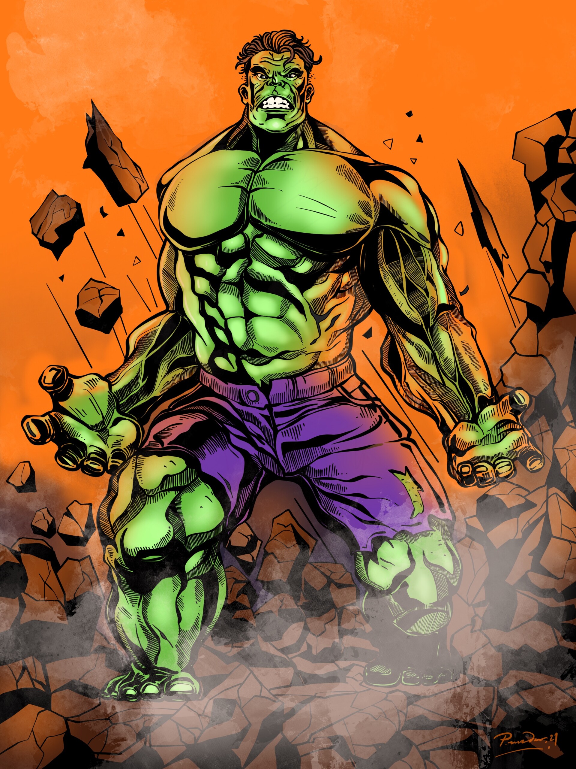 ArtStation - Hulk