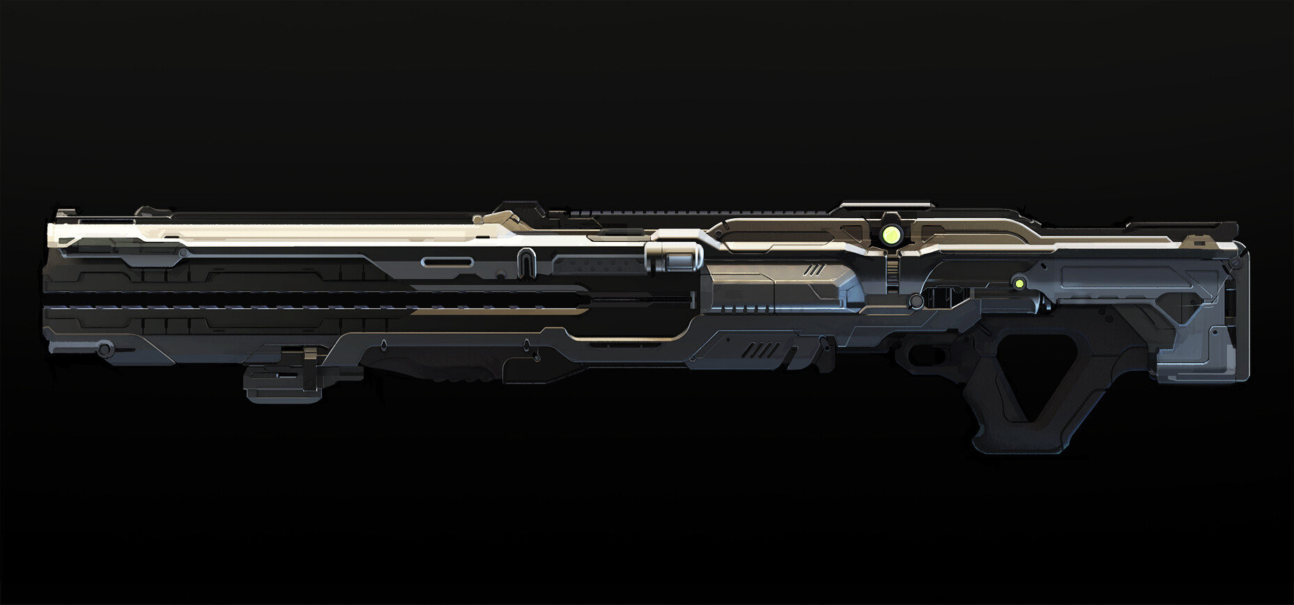 ArtStation - Weapon design - heavy sniper rifle